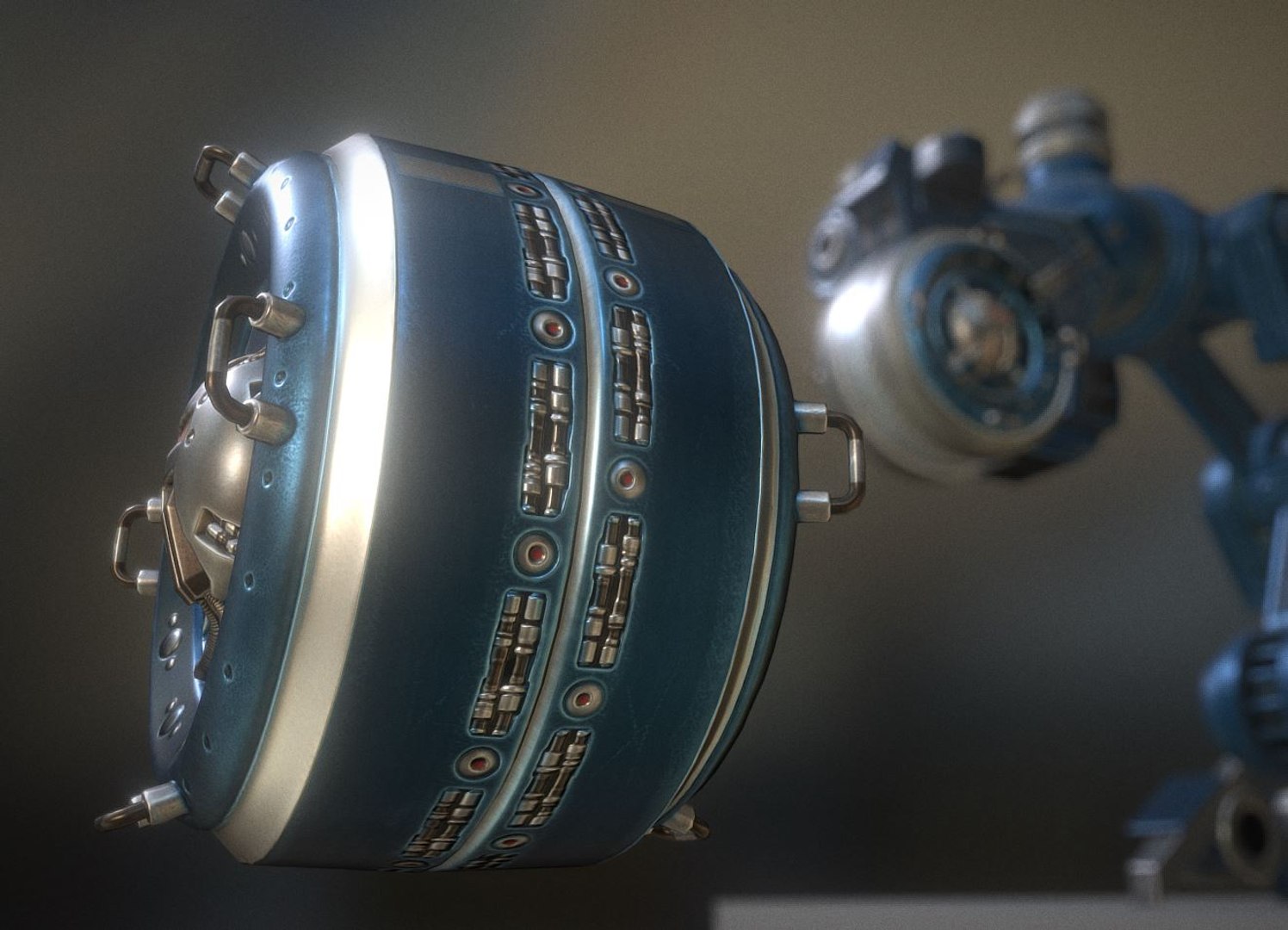 3d Ai Control Module Blue