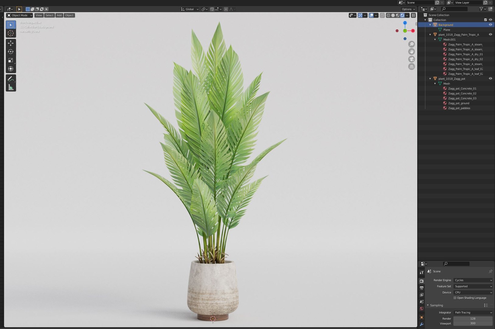 Plants Collection 1018 3D Model - TurboSquid 2167248