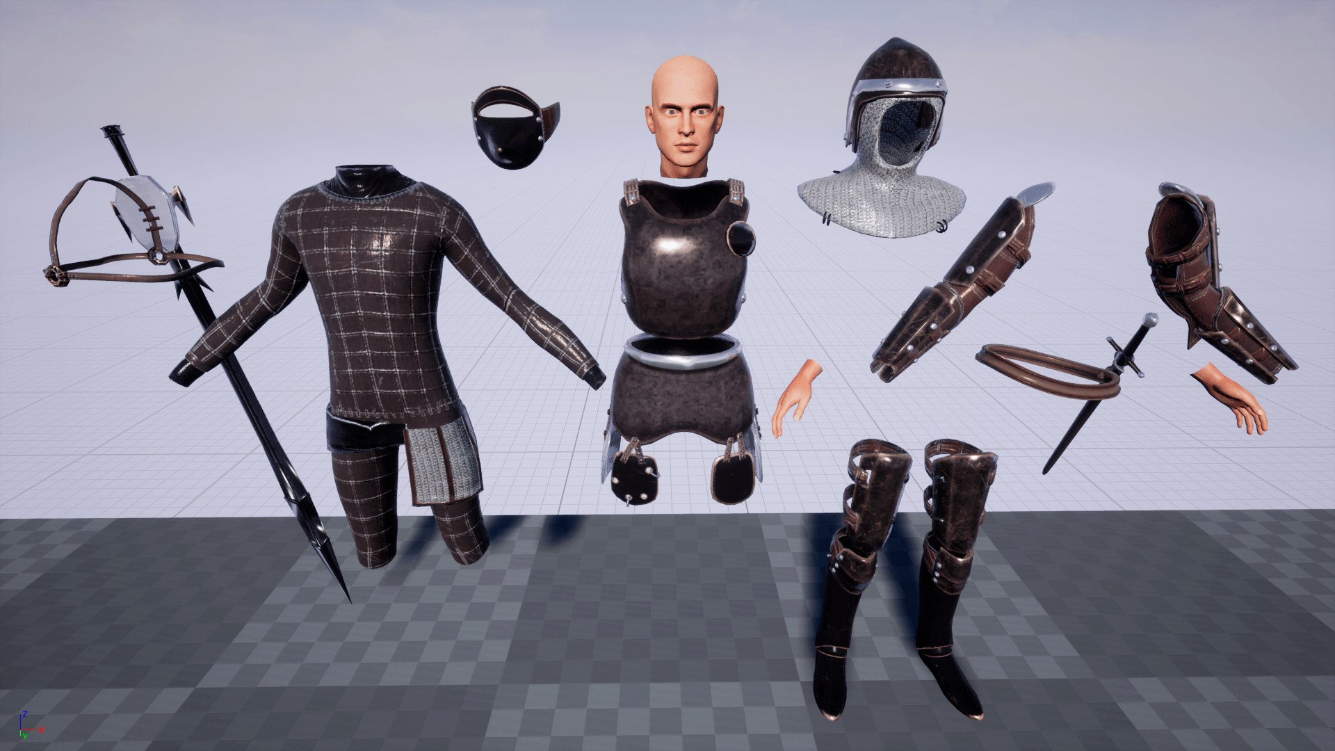 3D TAB Medieval Knight - 1 - TurboSquid 2237817