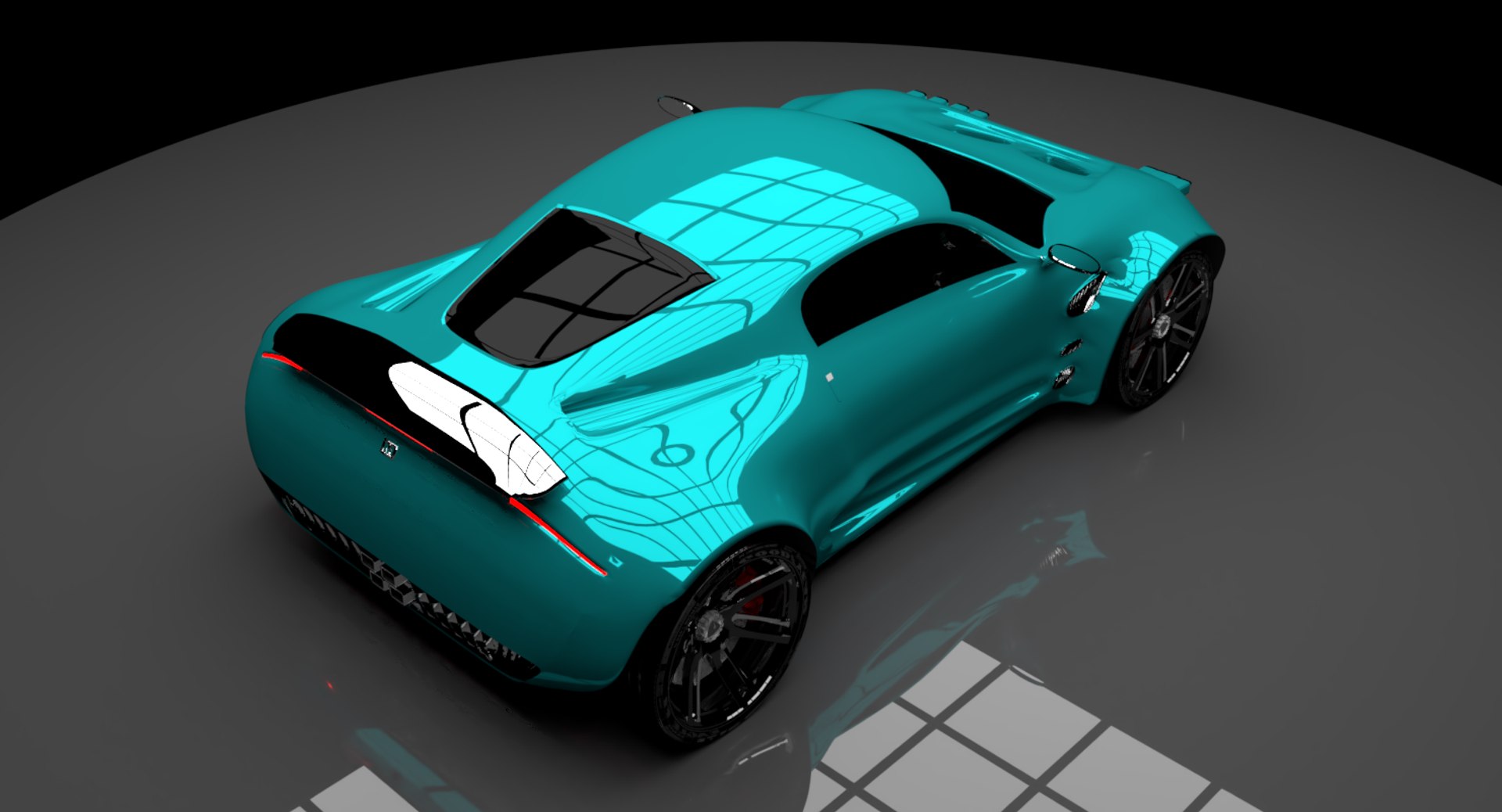 Concept Supercar Car 3D Model - TurboSquid 1263080