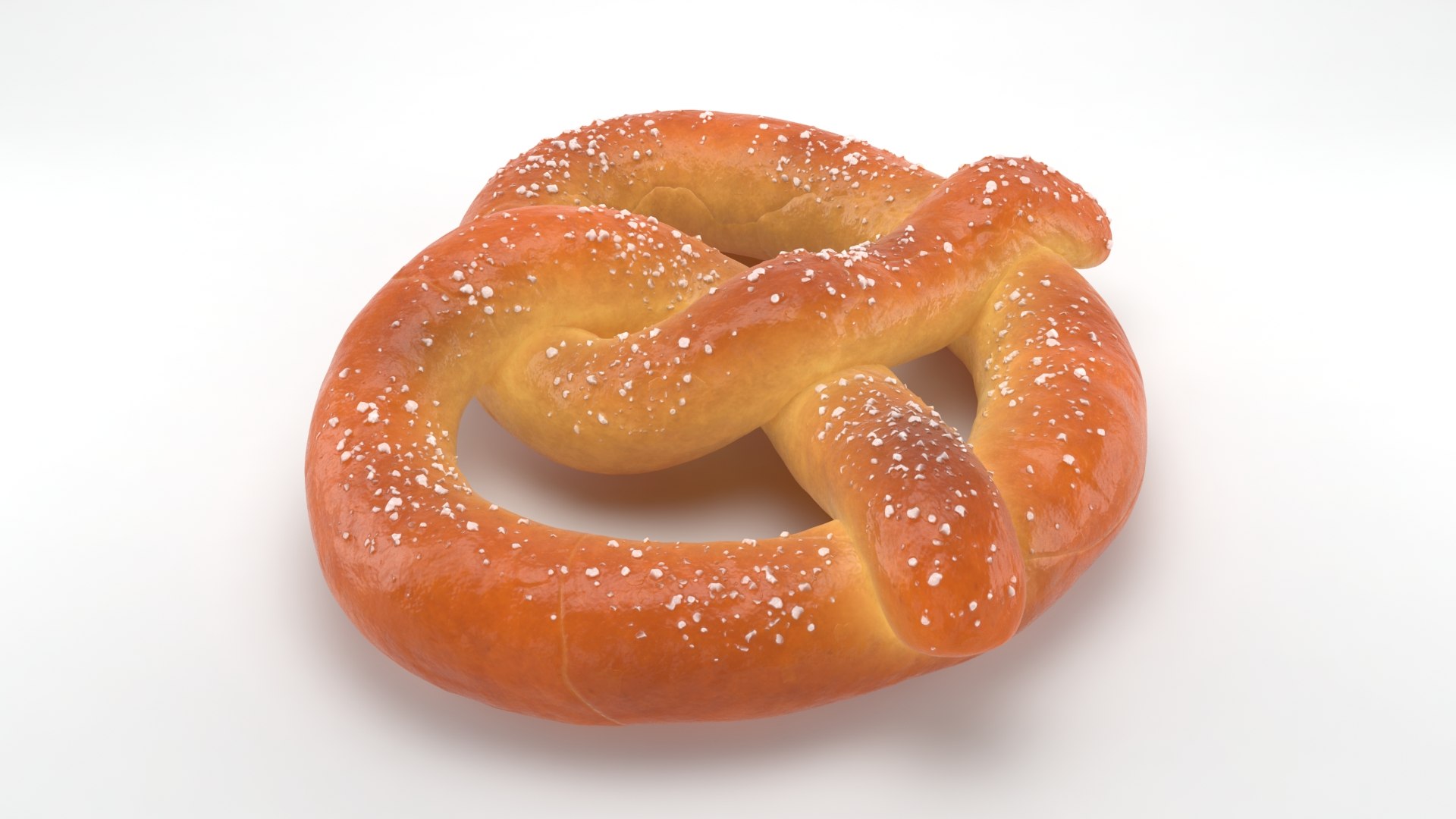 Pretzel Salt 02 Model - TurboSquid 2009408