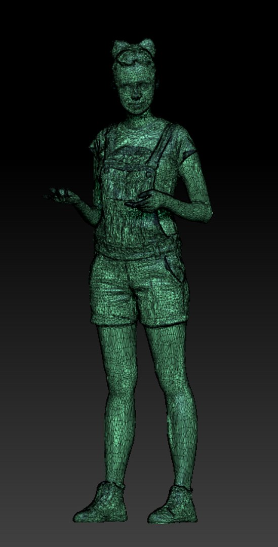 3D Human Young Woman Pose Model - TurboSquid 1476659