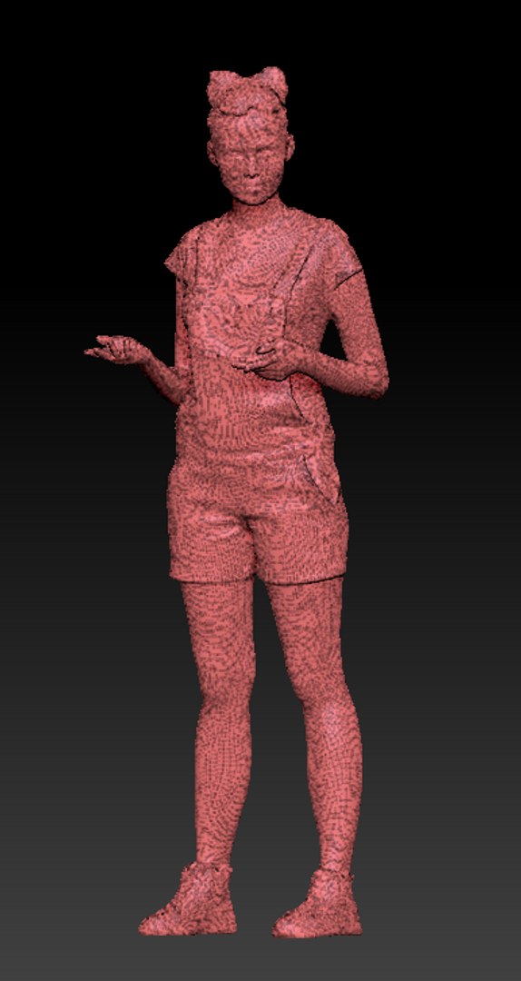 3D Human Young Woman Pose Model - TurboSquid 1476659