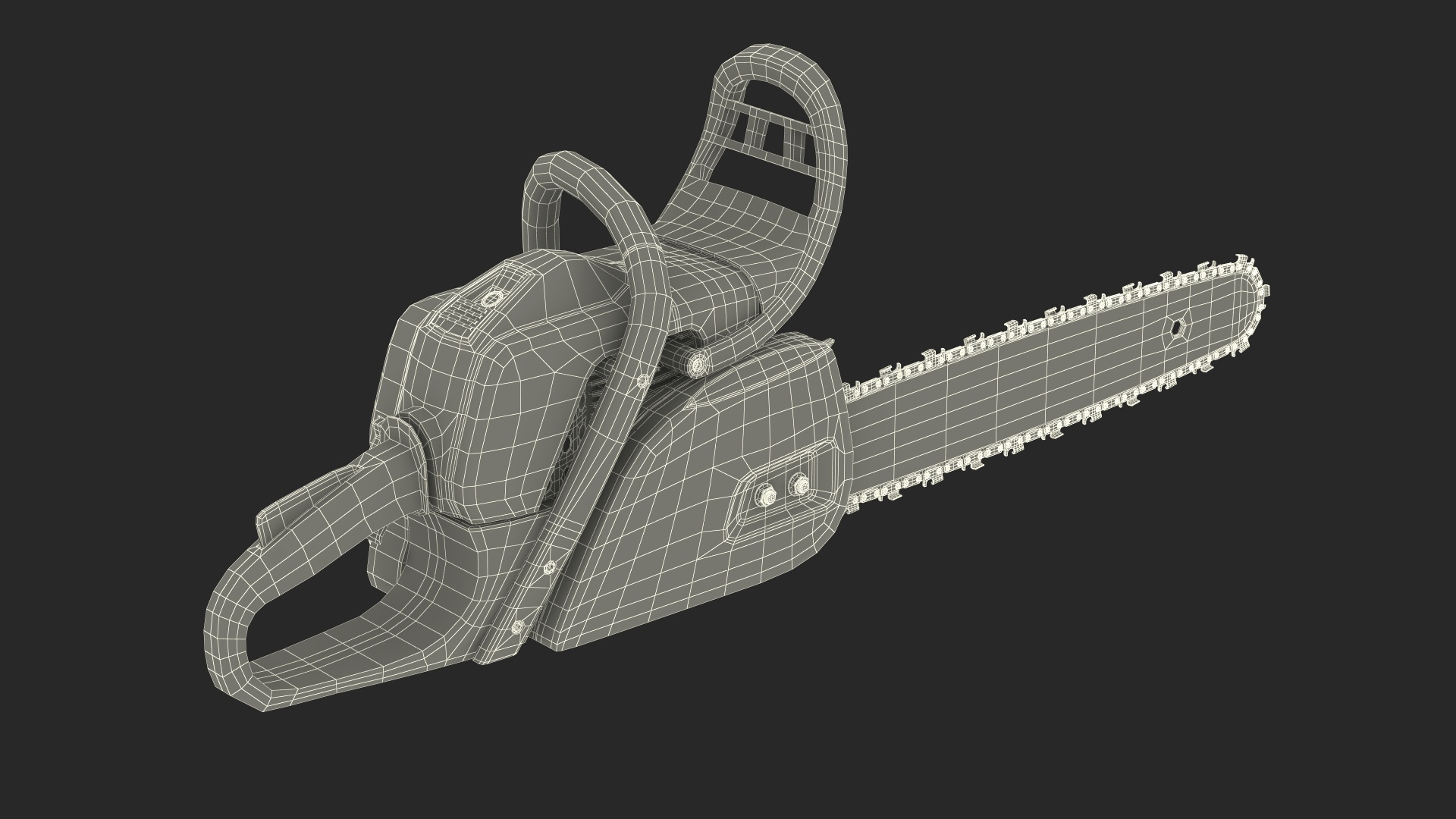 Stihl Rear Handle Chainsaw Model - TurboSquid 2117774