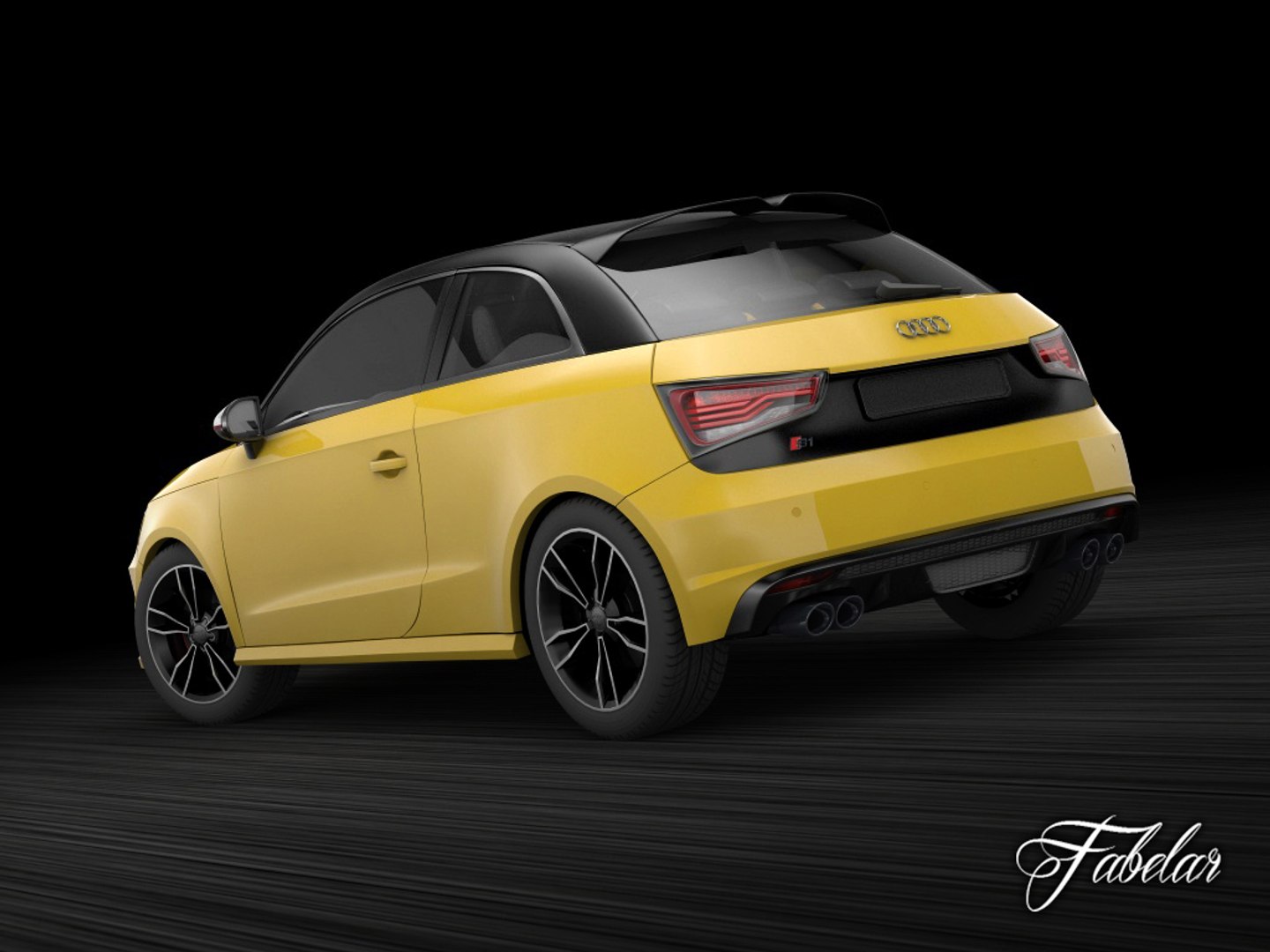 3d Model Audi S1 Sportback