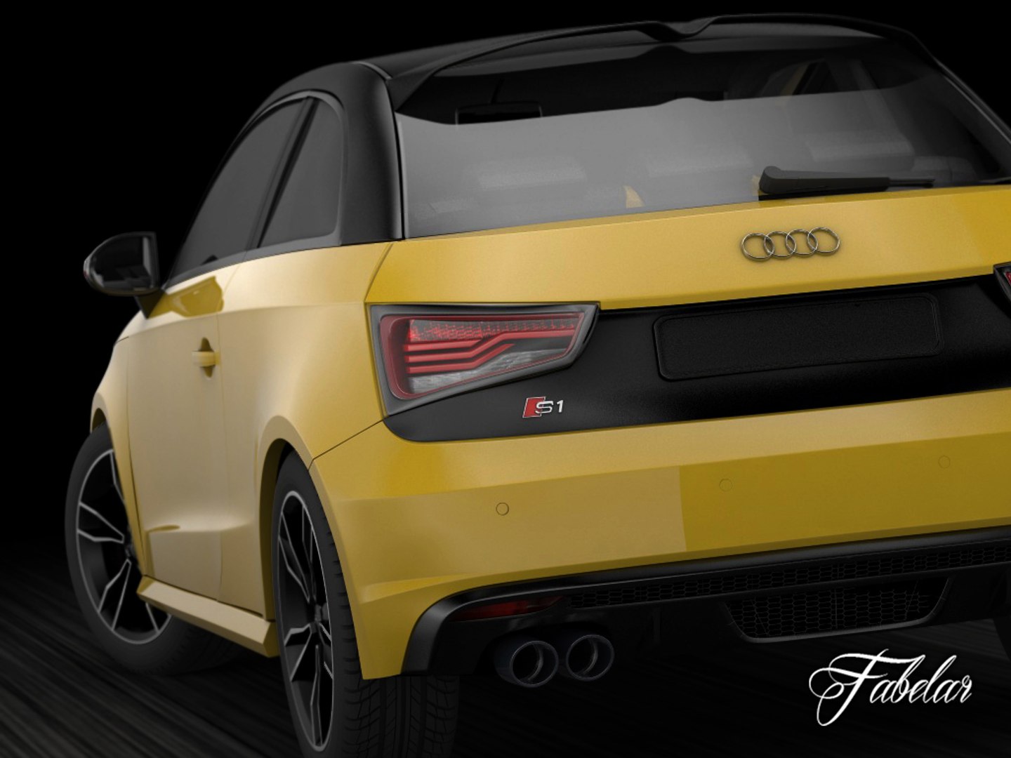 3d Model Audi S1 Sportback
