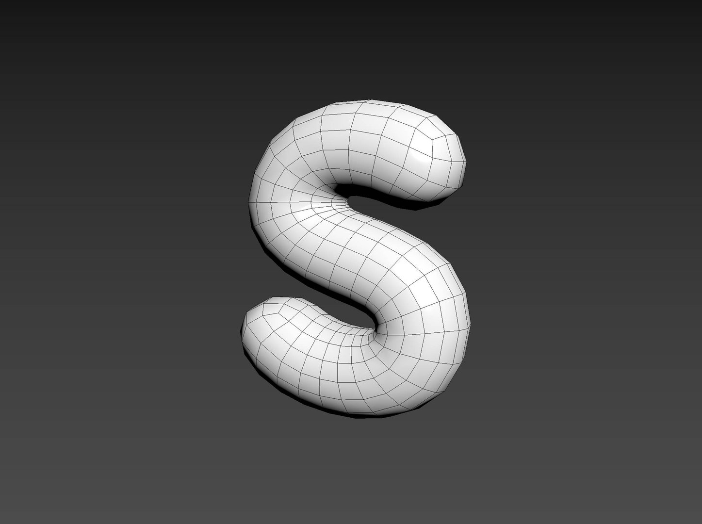 3D S Alphabet - TurboSquid 2304482