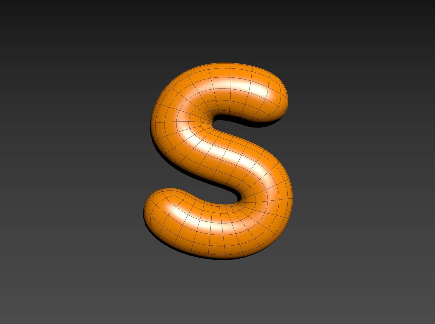 3D S Alphabet - TurboSquid 2304482