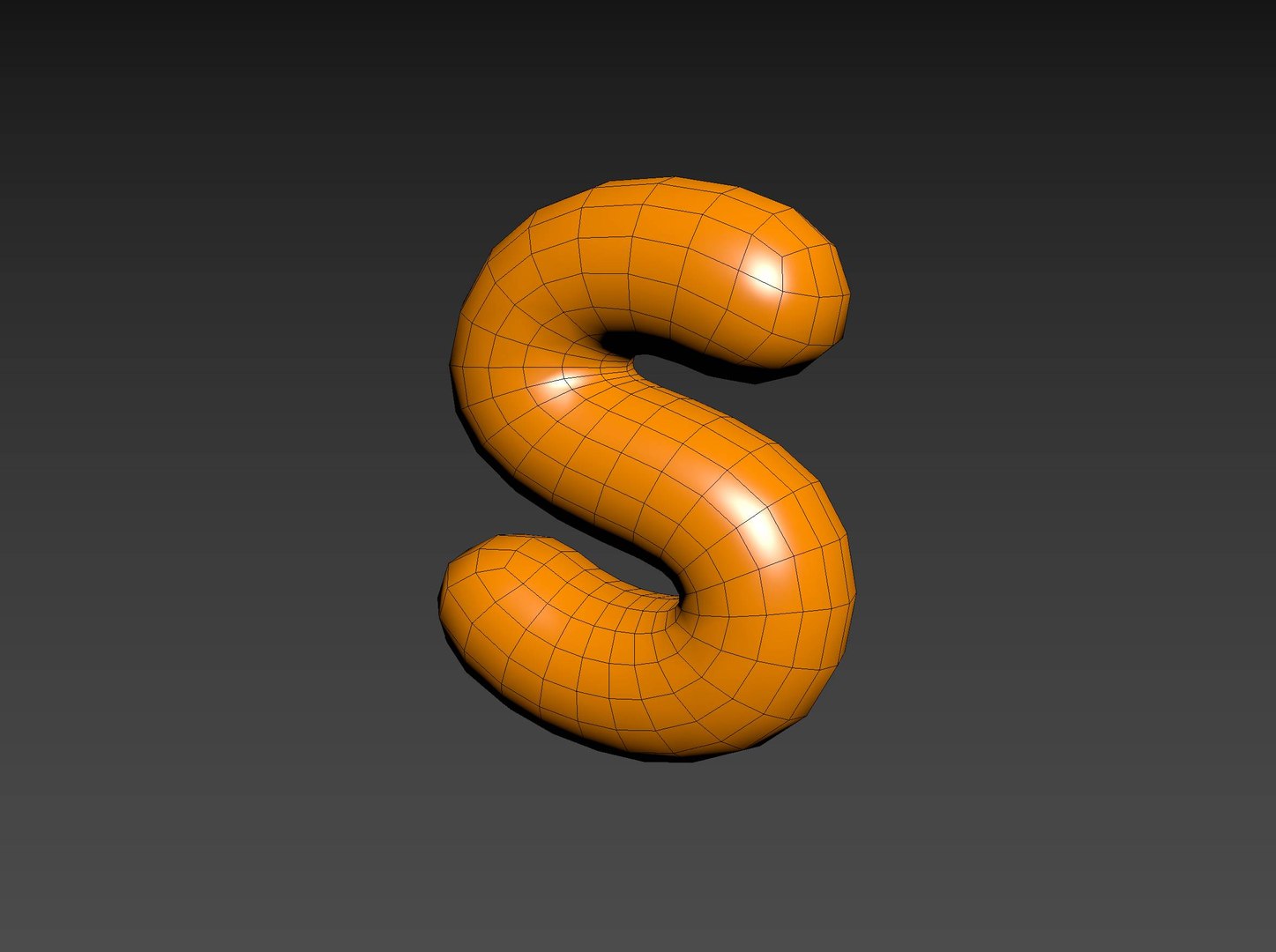 3D S Alphabet - TurboSquid 2304482