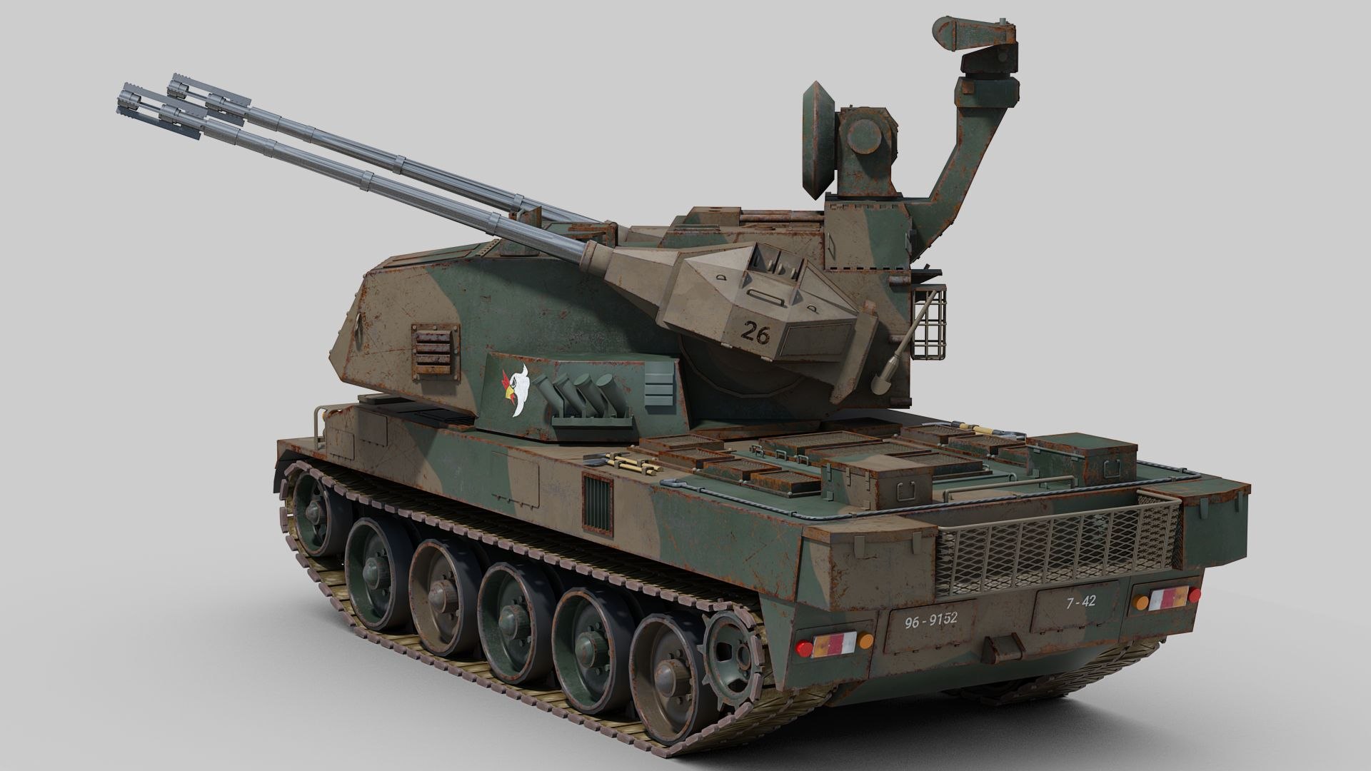 3ds Max Ese Type 87 Spaag