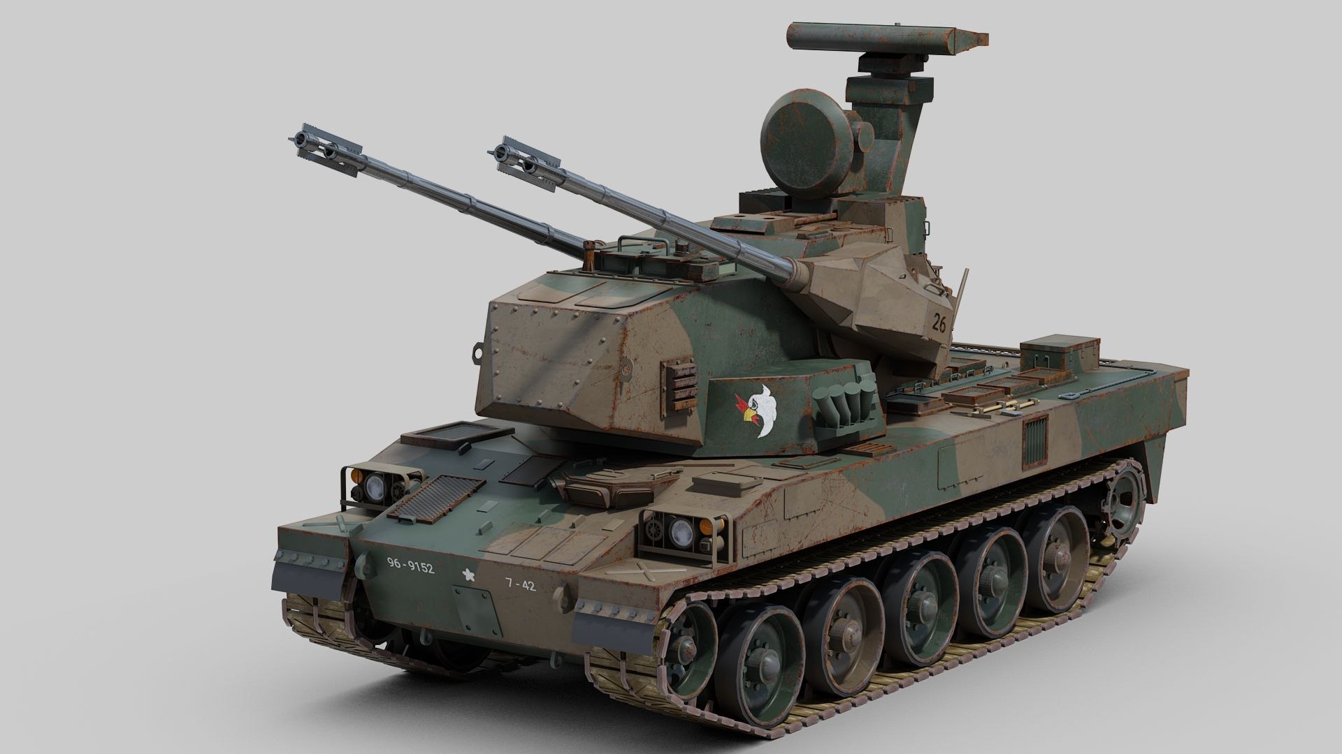 3ds Max Ese Type 87 Spaag