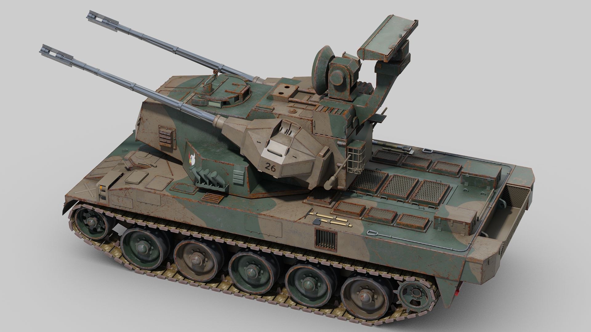 3ds Max Ese Type 87 Spaag