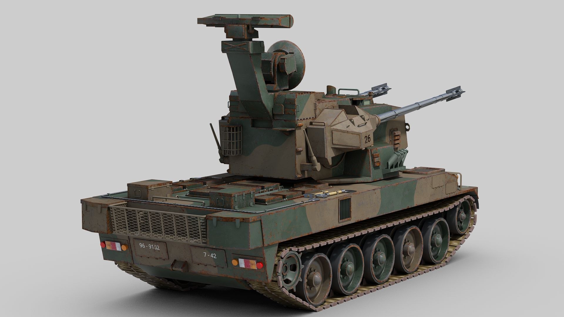 3ds Max Ese Type 87 Spaag
