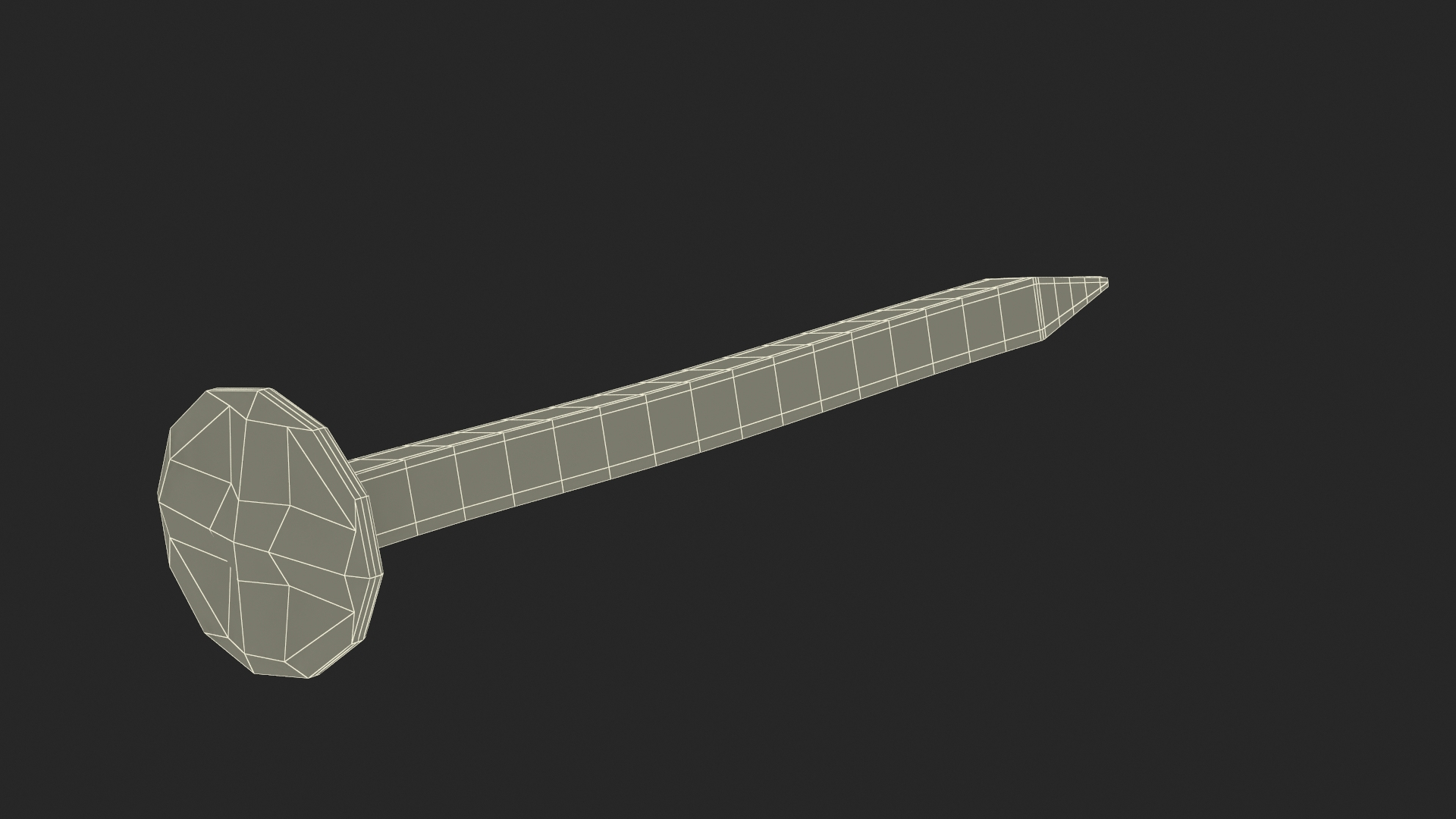 Hardboard Nails Old 3D Model - TurboSquid 2068520