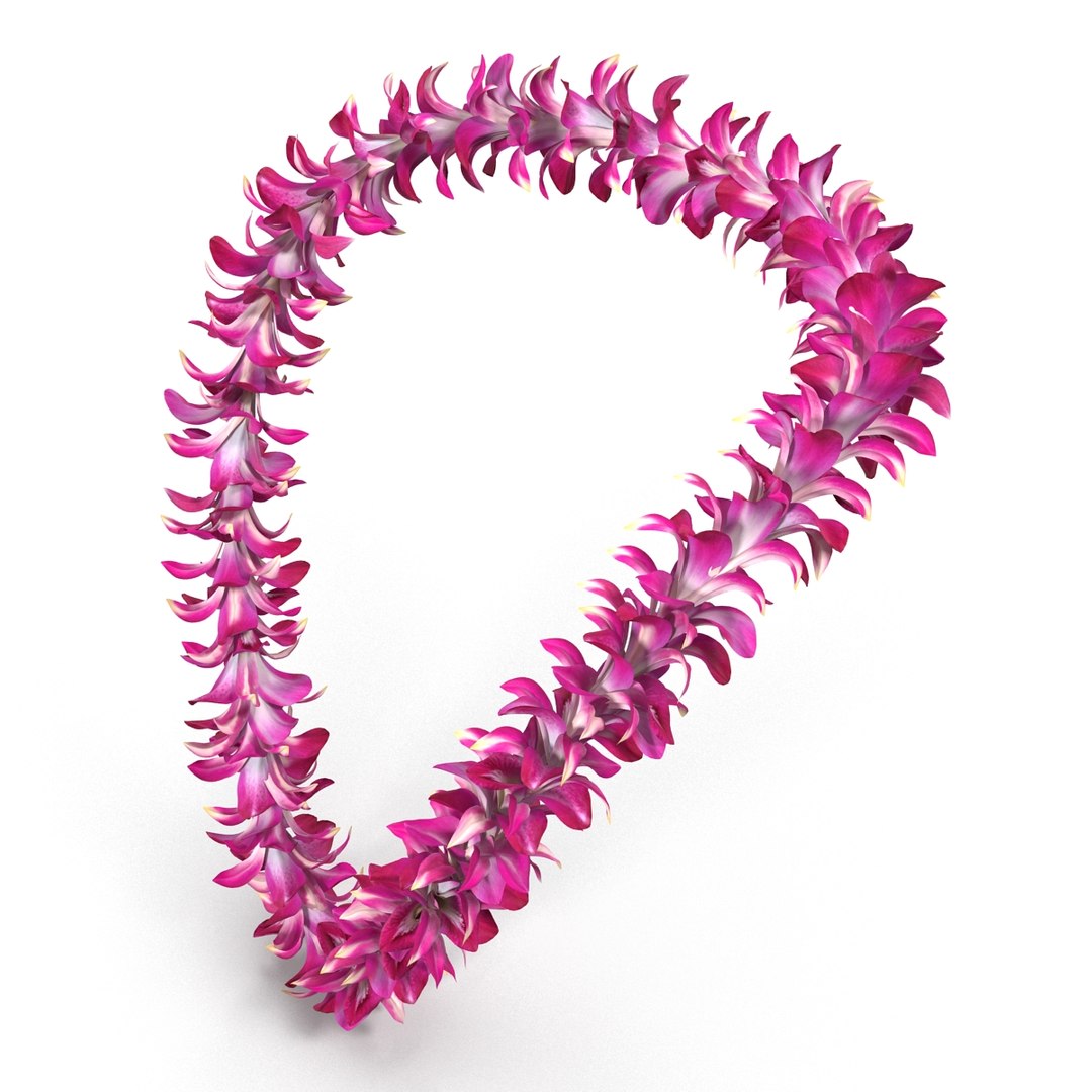 Hawaiian Lei 3d Model