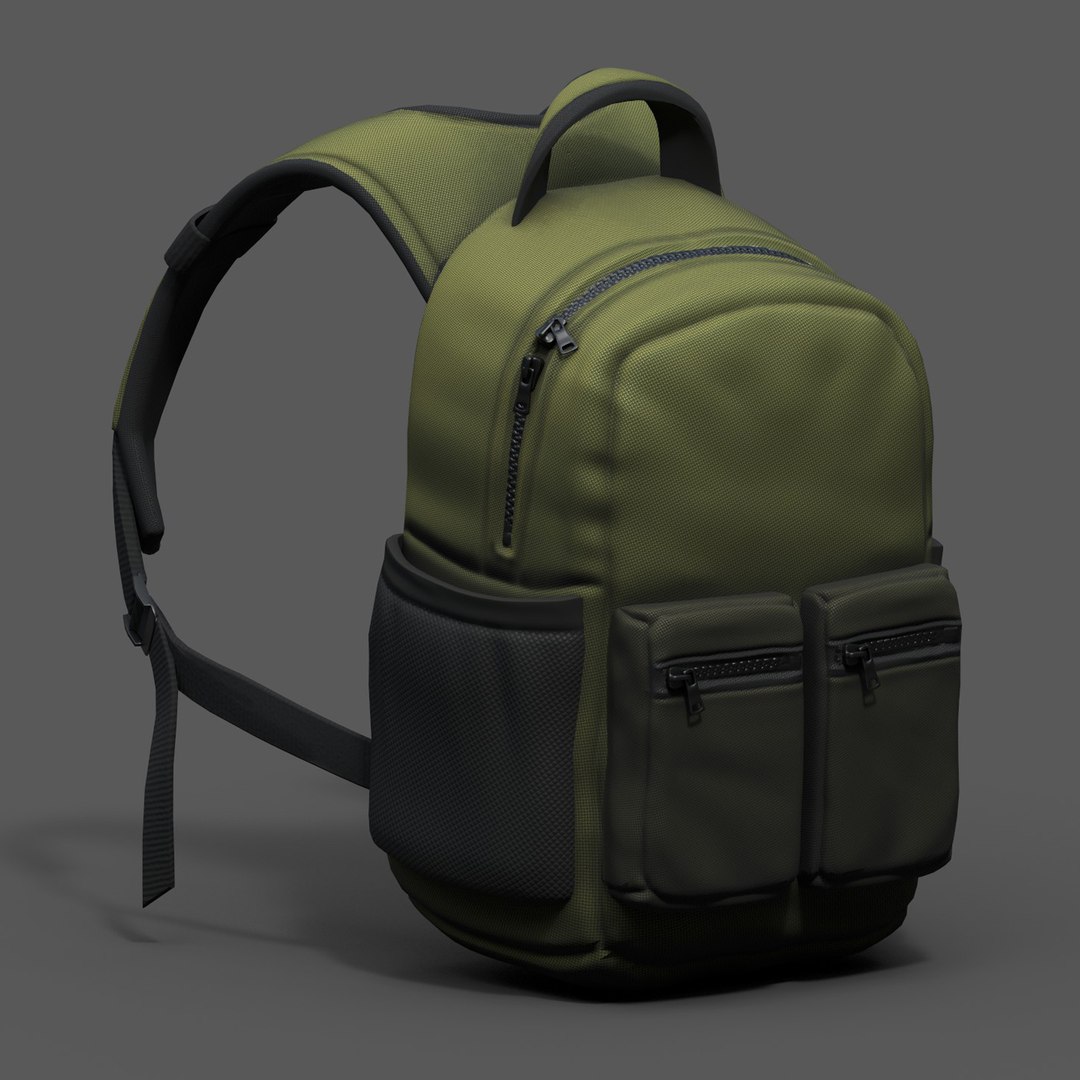 3D Backpack - TurboSquid 1522370