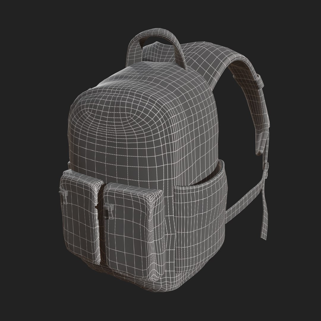 3D Backpack - TurboSquid 1522370