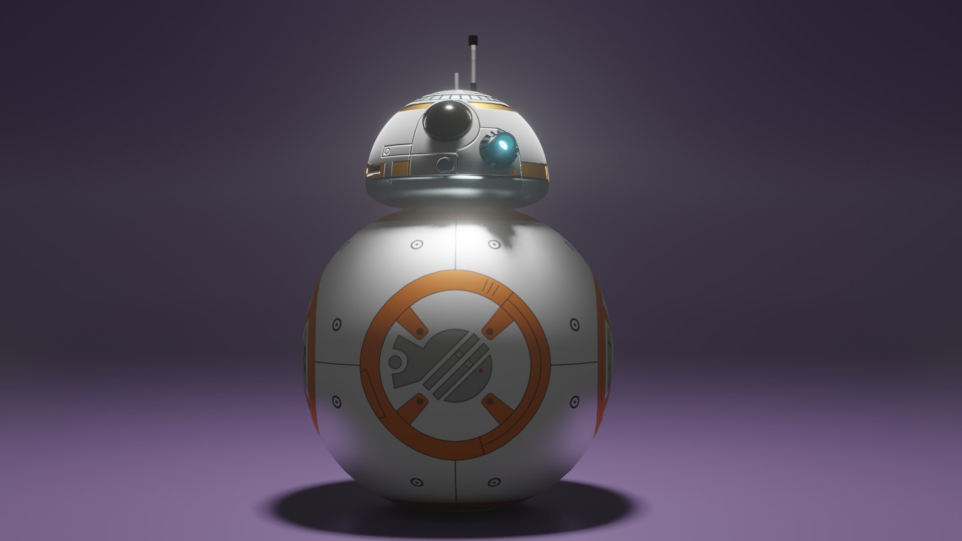 BB8 Droid 3D Model - TurboSquid 2015934