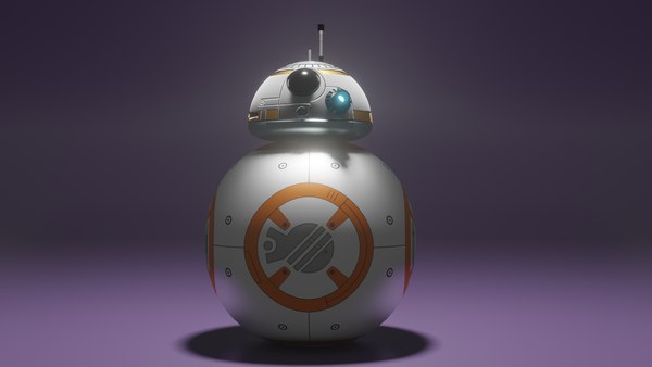 BB8 droid 3D model - TurboSquid 2015934