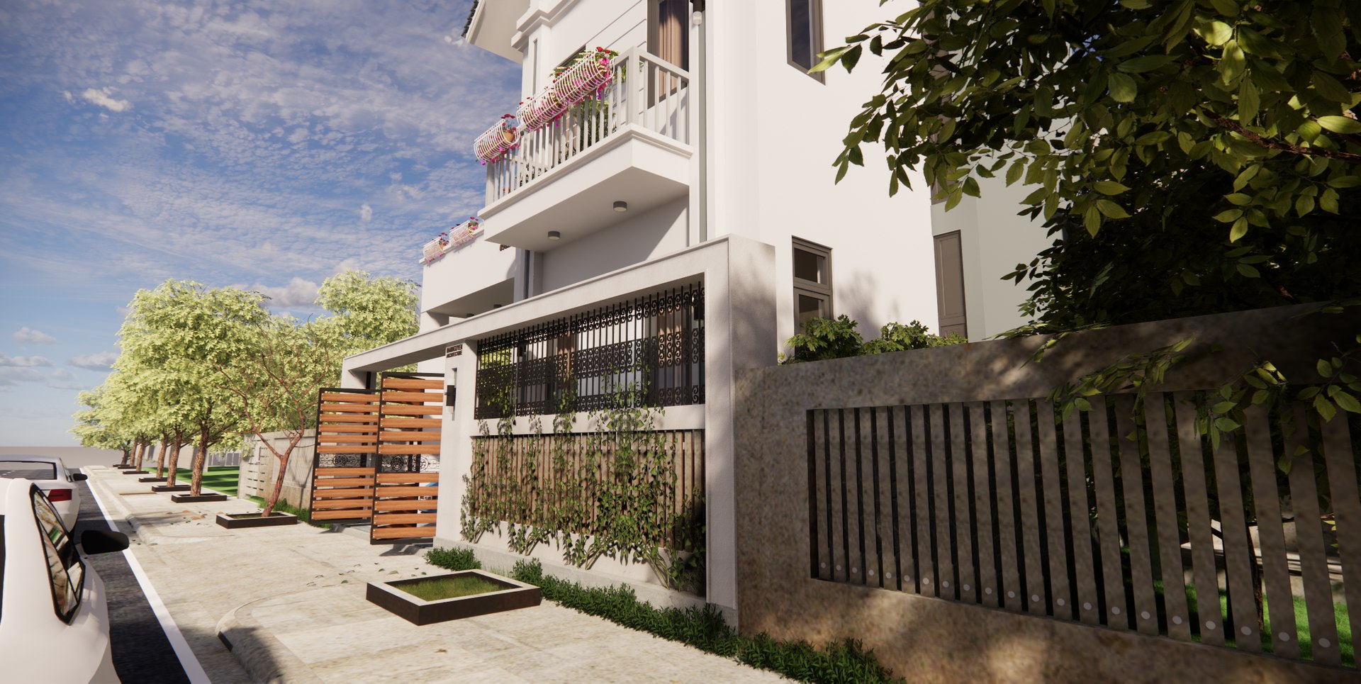 Villa Modern -A1 3D Model - TurboSquid 2007556