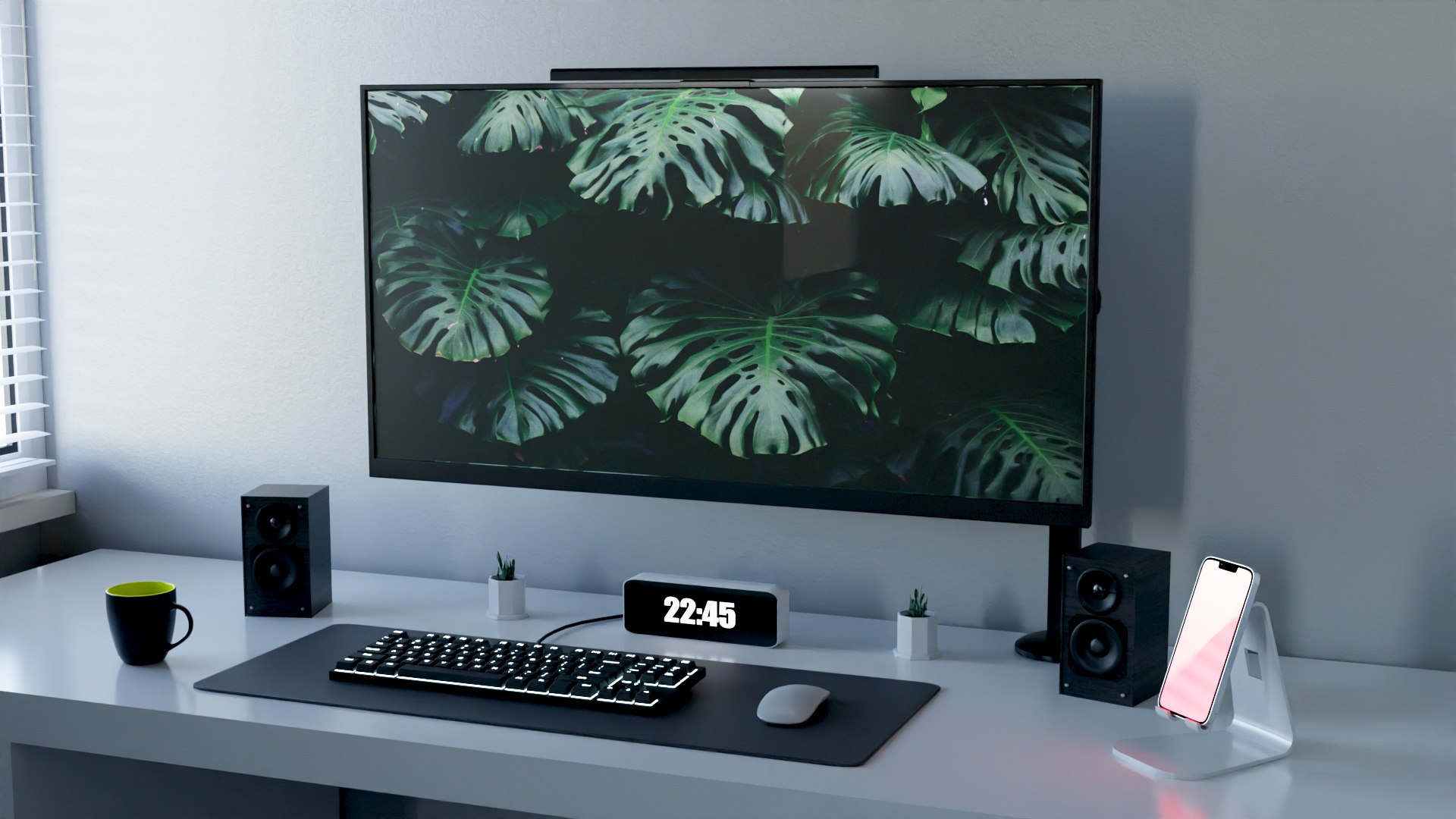 3D Modern Computer Desk 2 By Nikdox Model - TurboSquid 2057542