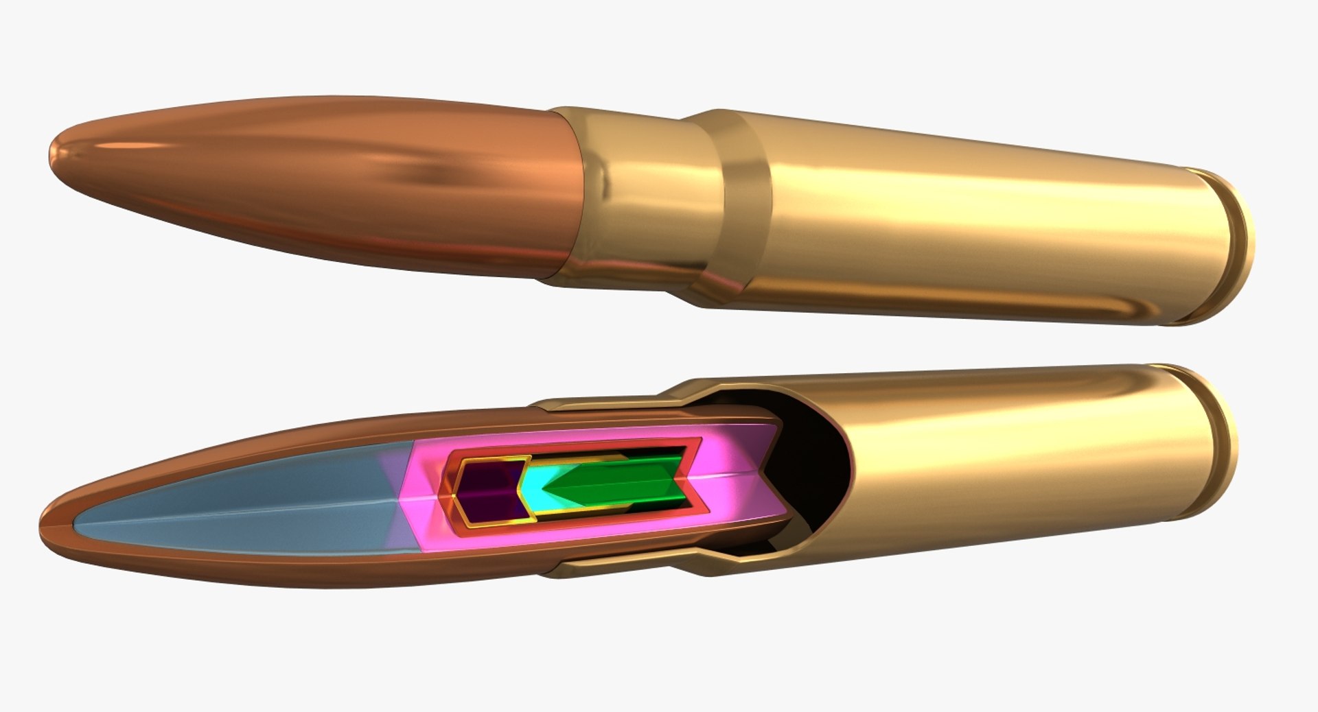 Cartridges Cutaway Obj
