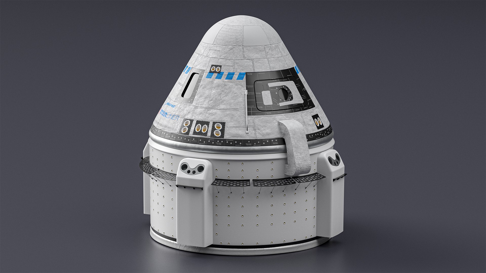 3D Model Boeing CST-100 Starliner Spacecraft - TurboSquid 2270338