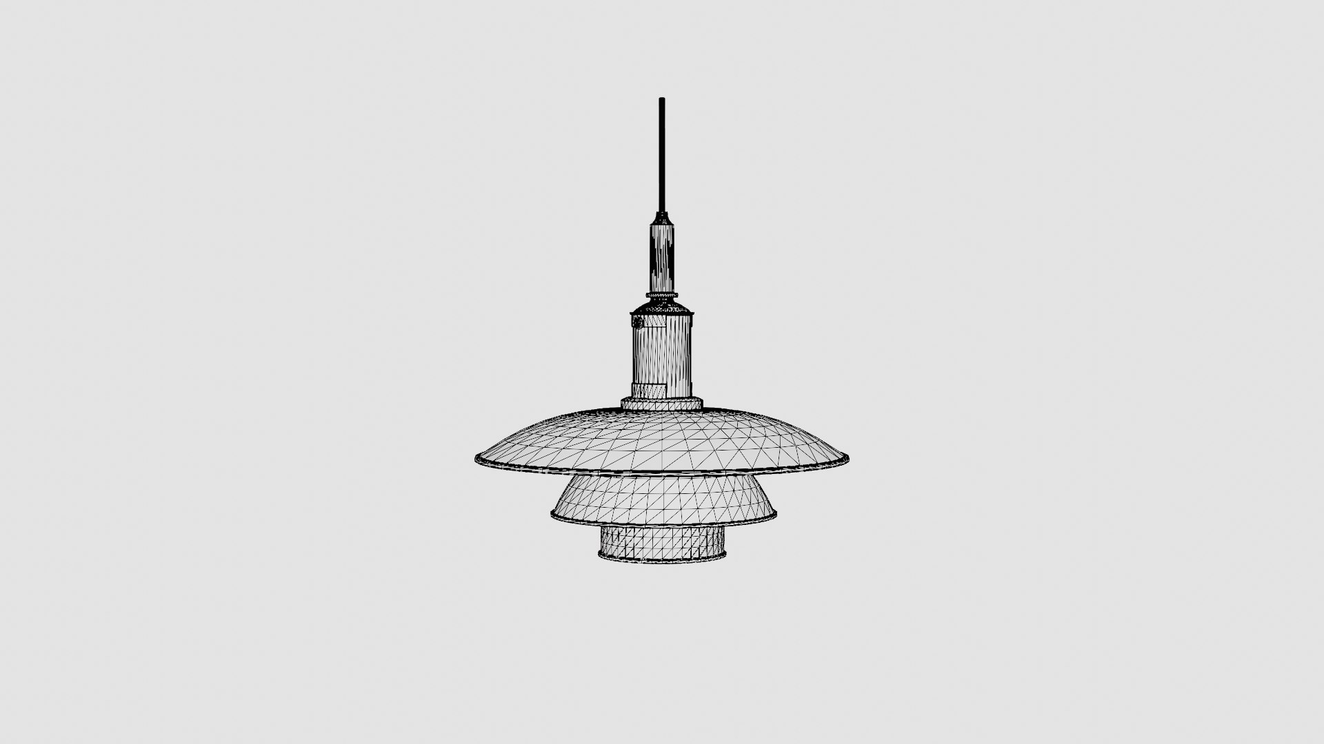 3D Model PH Color Pendant Lamp - TurboSquid 2247632