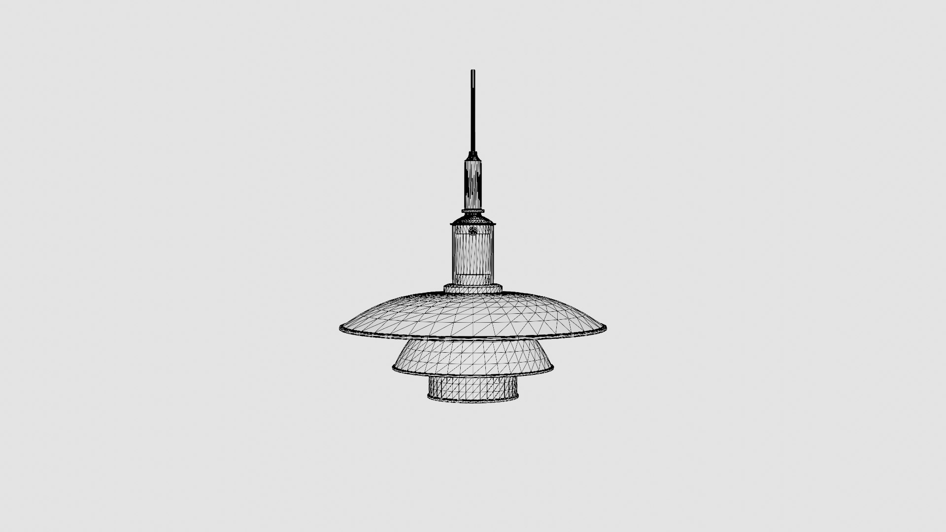 3D Model PH Color Pendant Lamp - TurboSquid 2247632