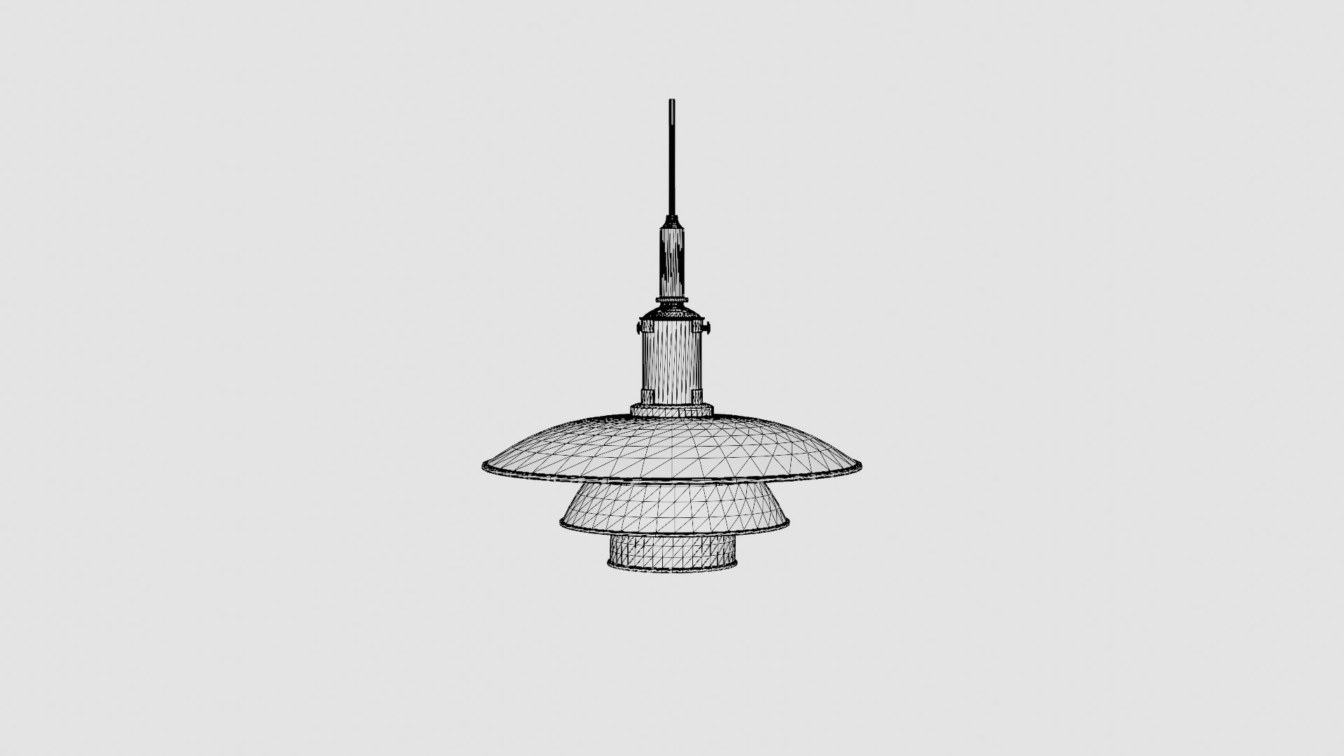 3D Model PH Color Pendant Lamp - TurboSquid 2247632