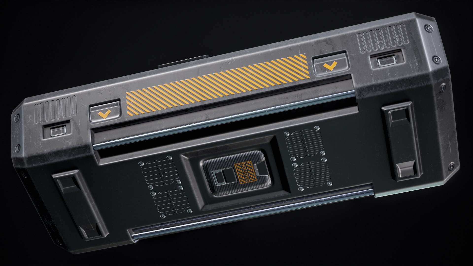 3D Sci-Fi Case 01 PBR - TurboSquid 2083812