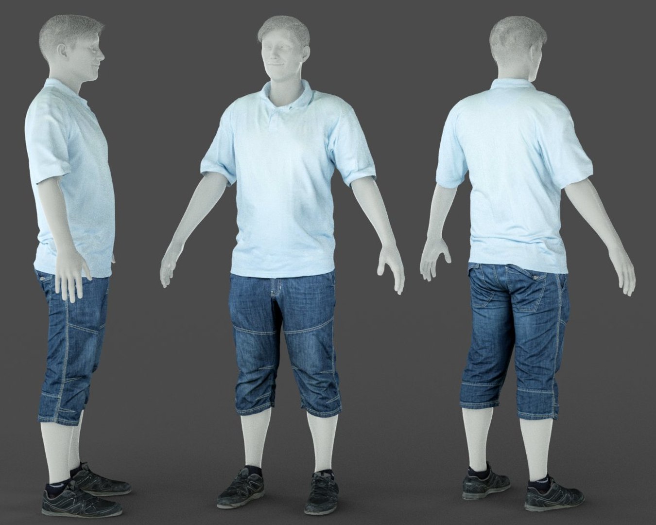 3D Male Clothing Outfit Model - TurboSquid 1329850