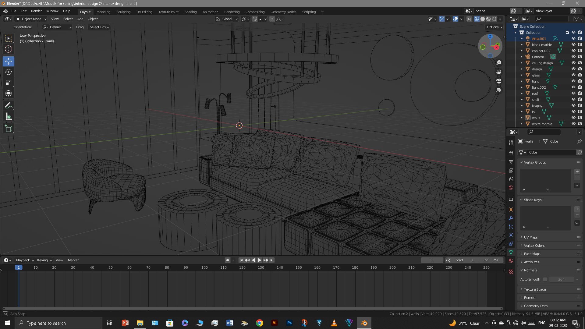 Interior Design 3D - TurboSquid 2194131