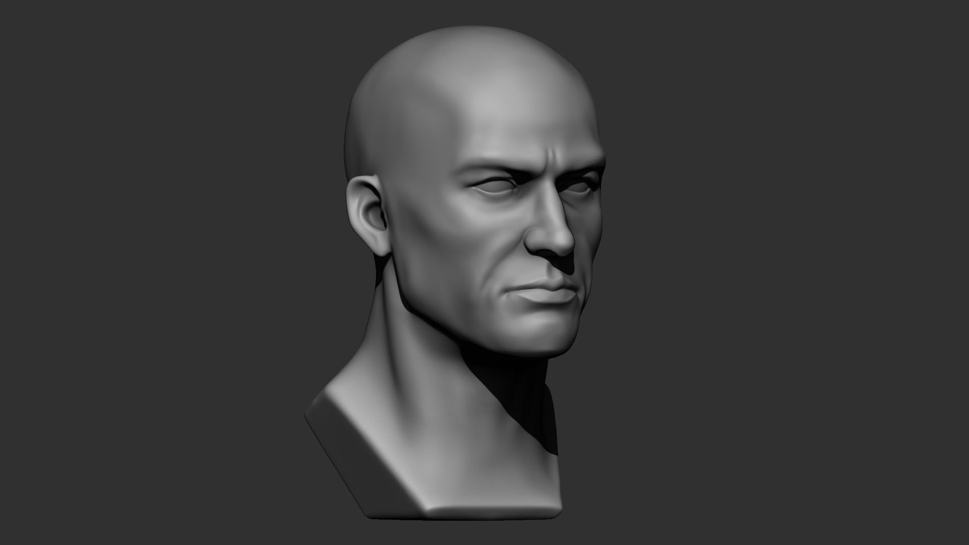 3D Male Head Model - TurboSquid 2108750