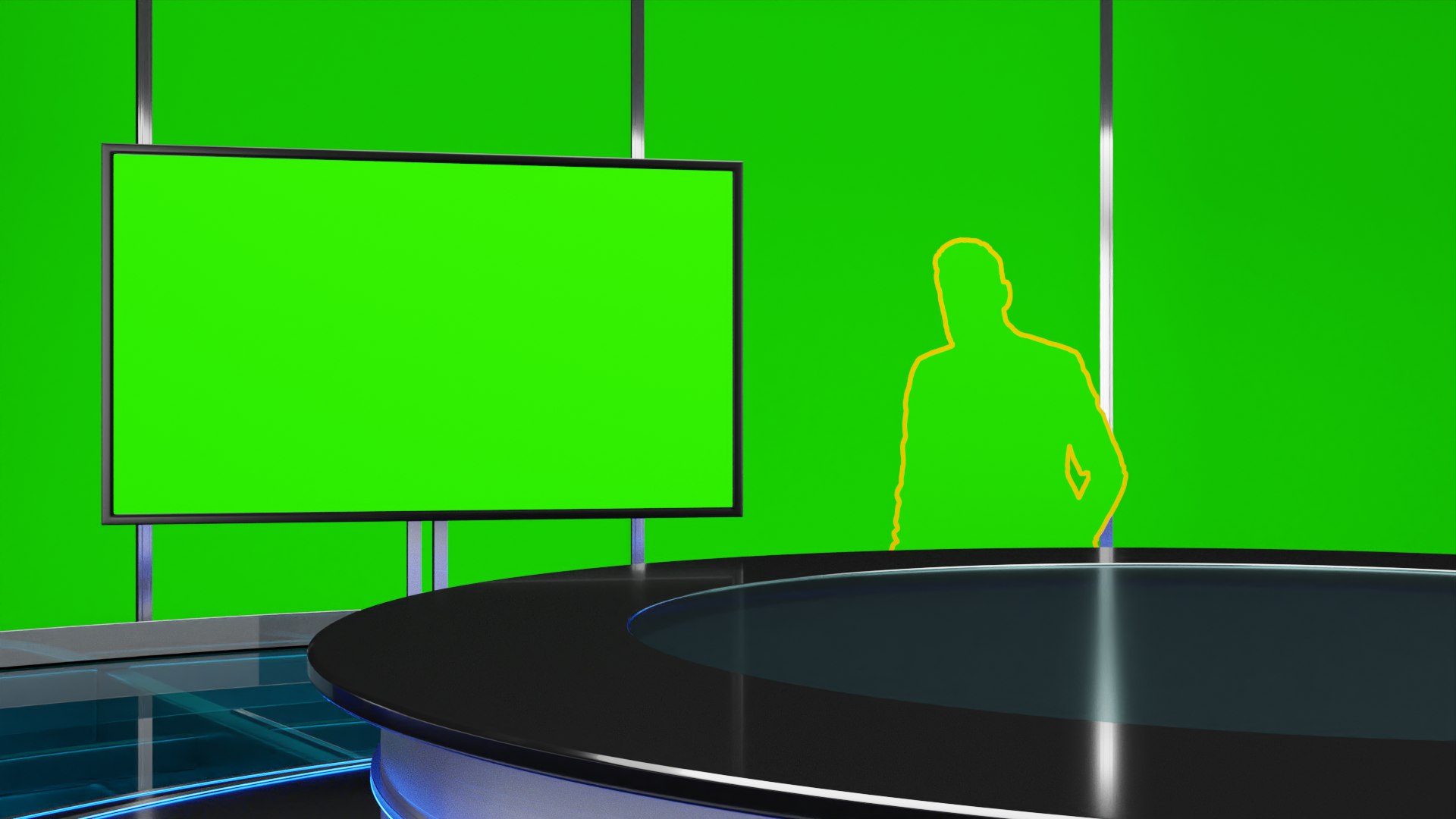 Virtual studio model - TurboSquid 1947274