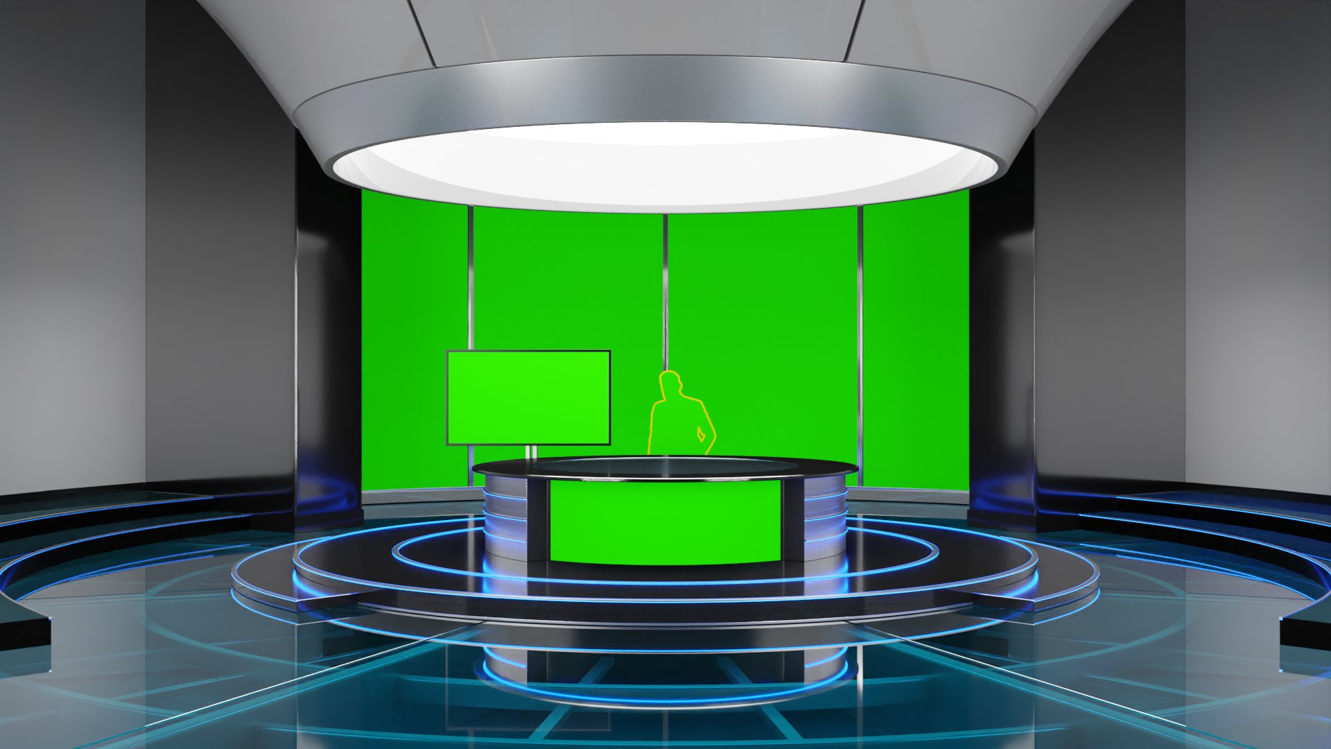 Virtual studio model - TurboSquid 1947274