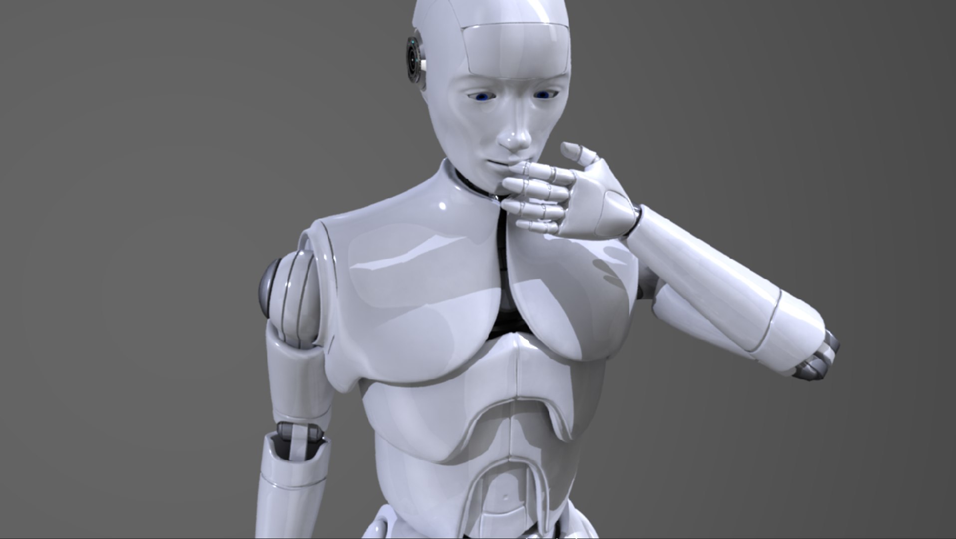 Robot Humanoid Lvx-1 3d Model