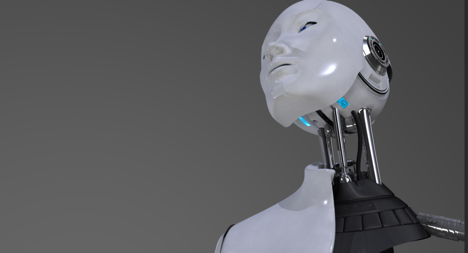 Robot Humanoid Lvx-1 3d Model