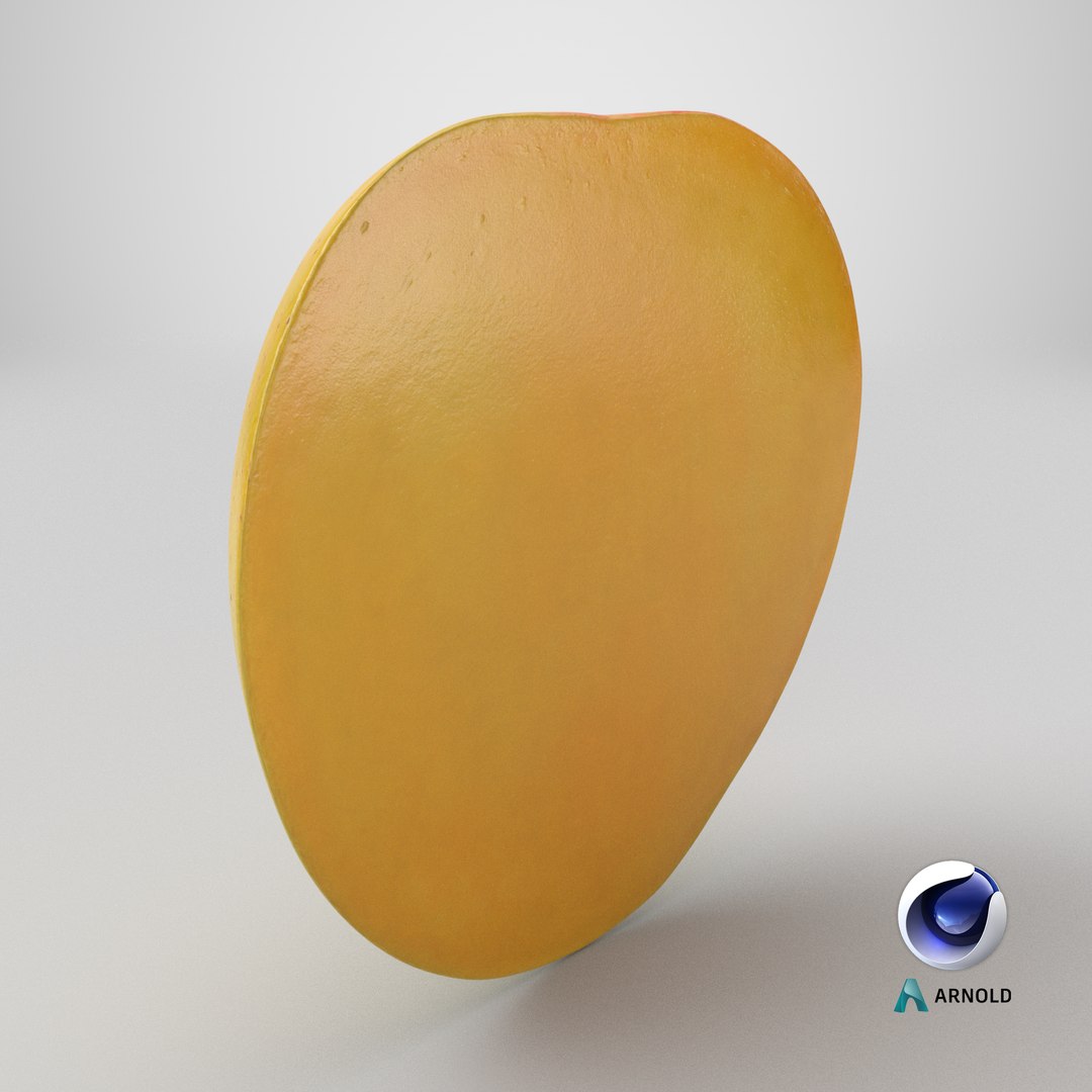 Mango 01 Half 2 3D Model - TurboSquid 2428295