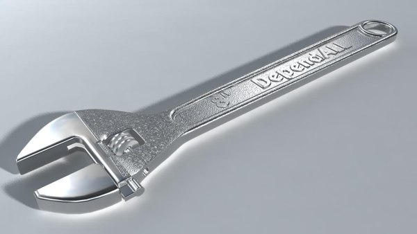 modelo 3d Llave en C ajustable - TurboSquid 870450