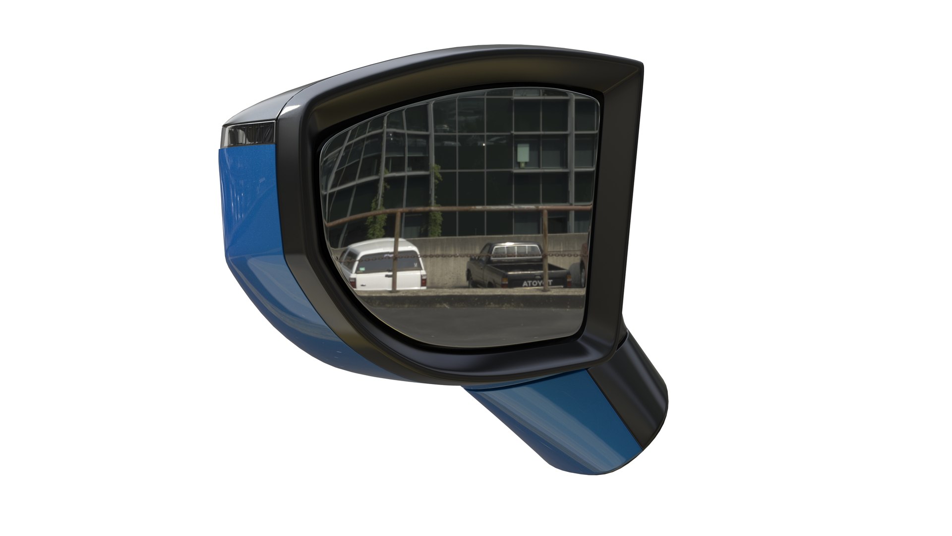 Car Mirror 3D Model - TurboSquid 1401753