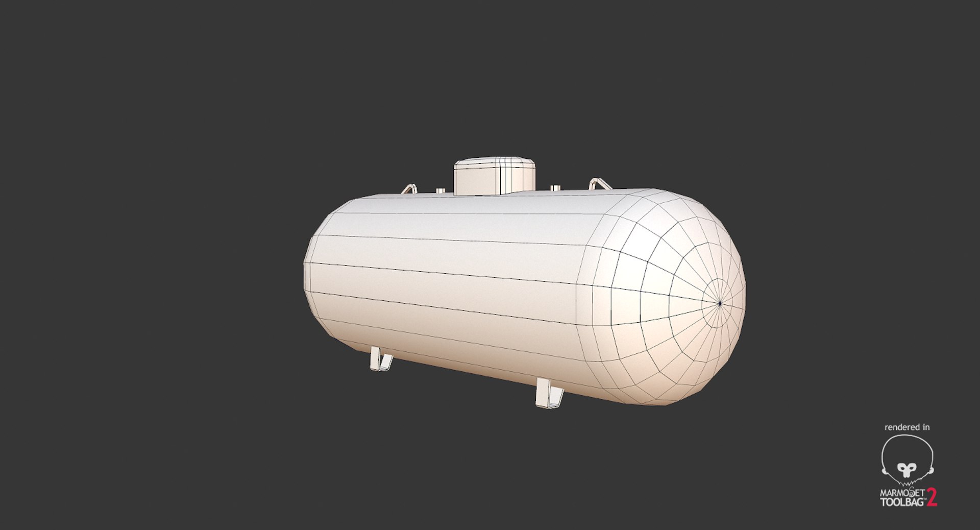 3d Propane Tank