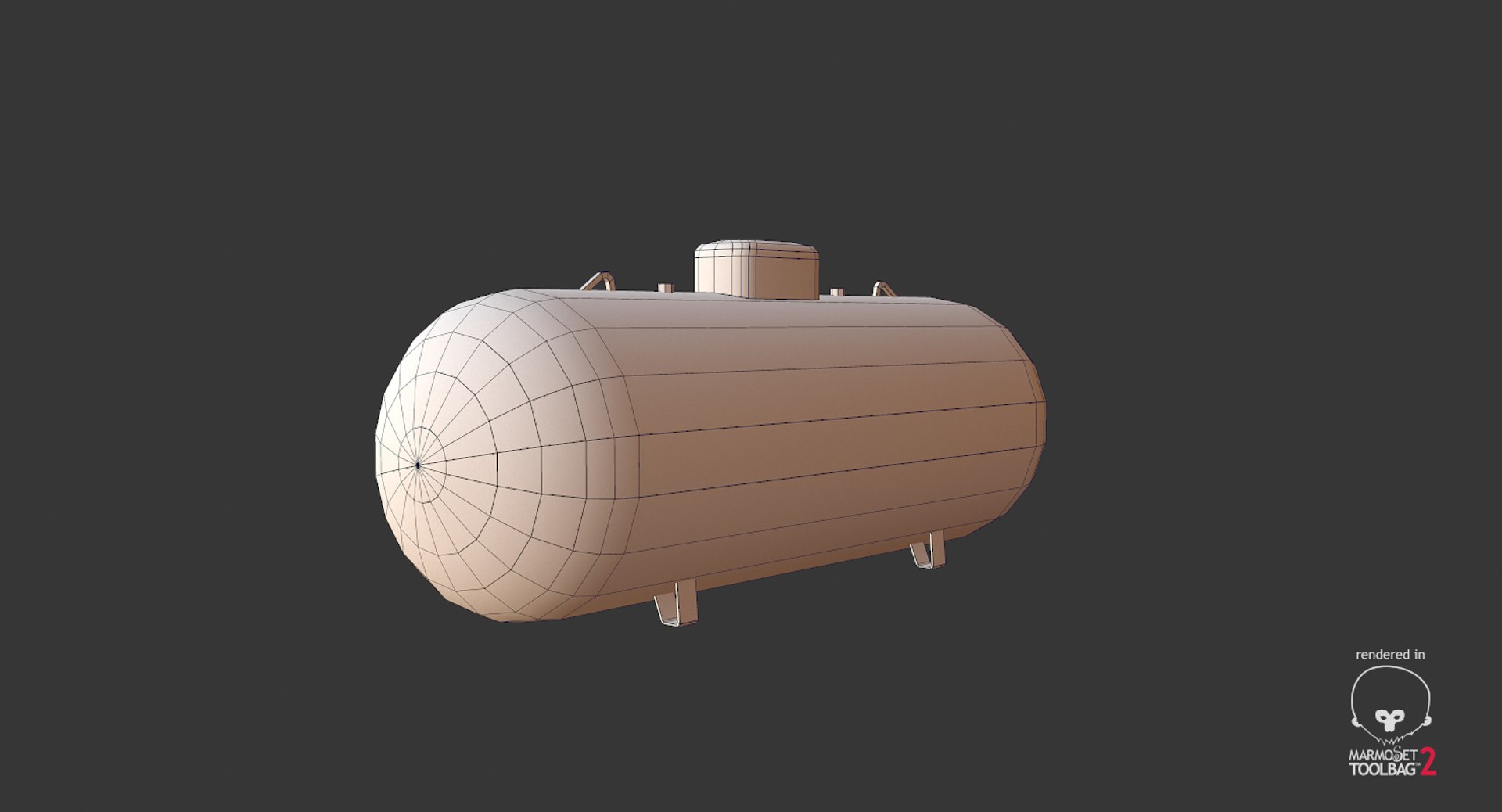 3d Propane Tank