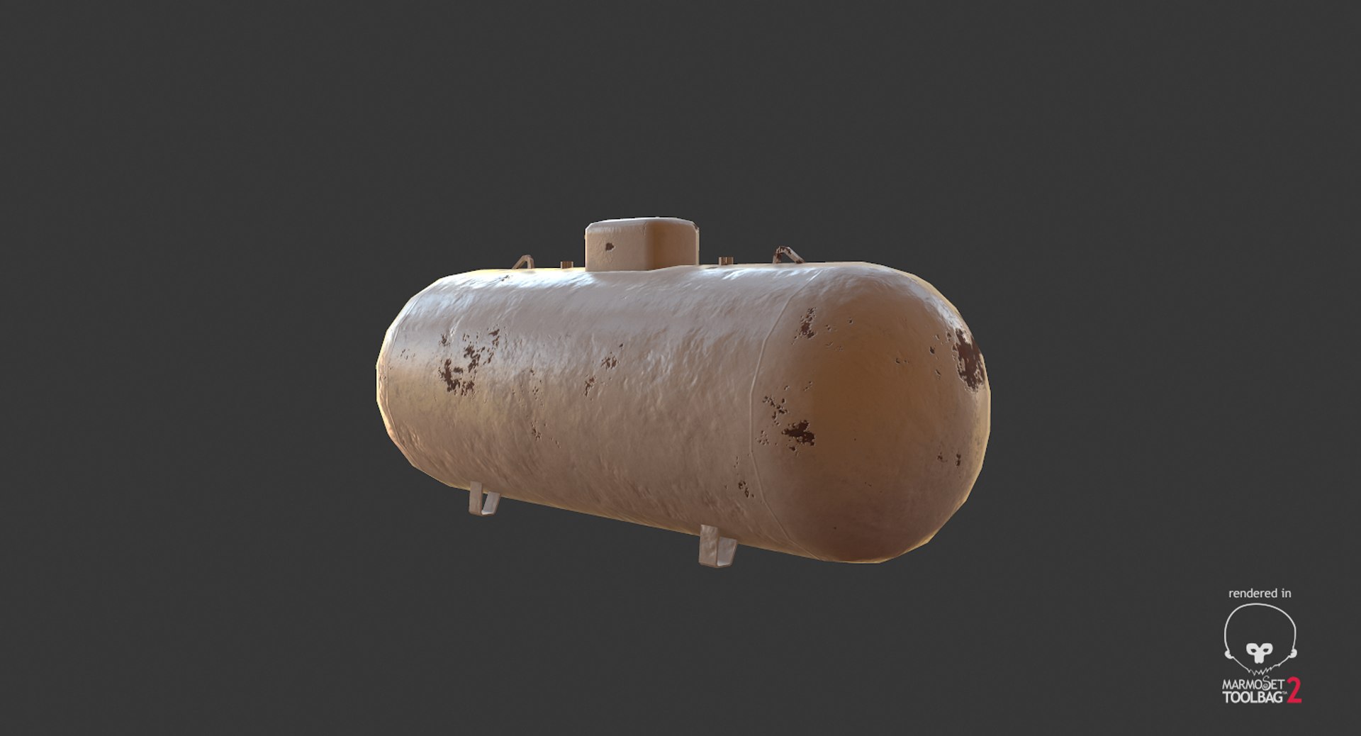 3d Propane Tank