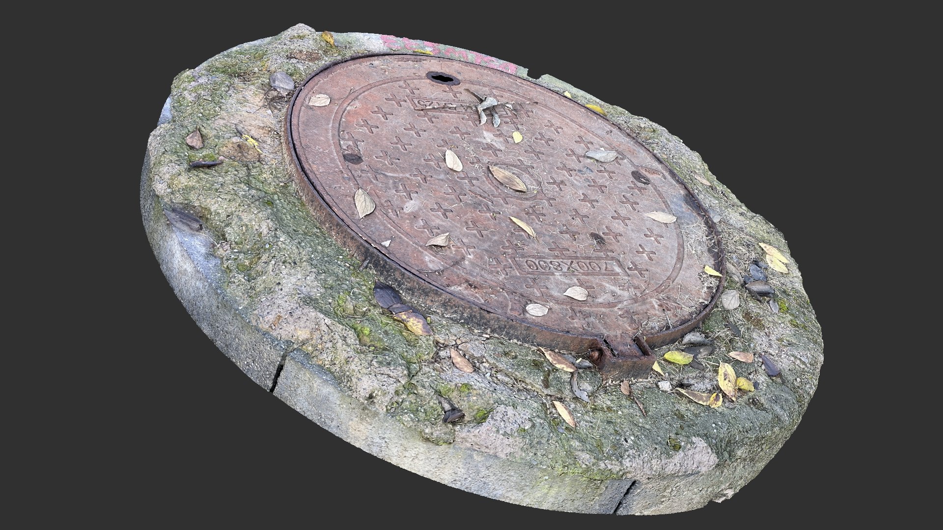 3D Manhole 3d Scan - TurboSquid 2005012