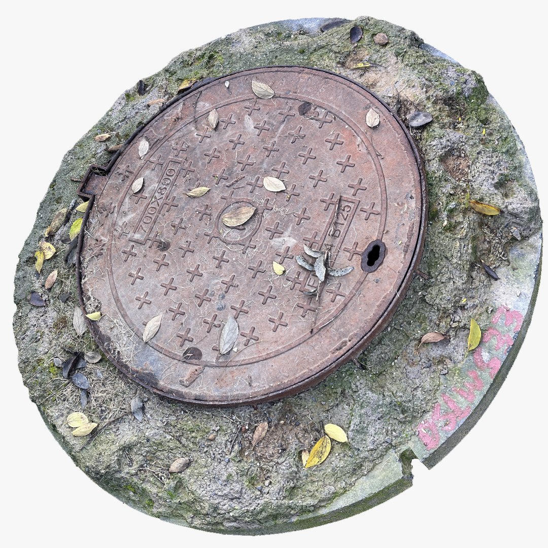 3D Manhole 3d Scan - TurboSquid 2005012