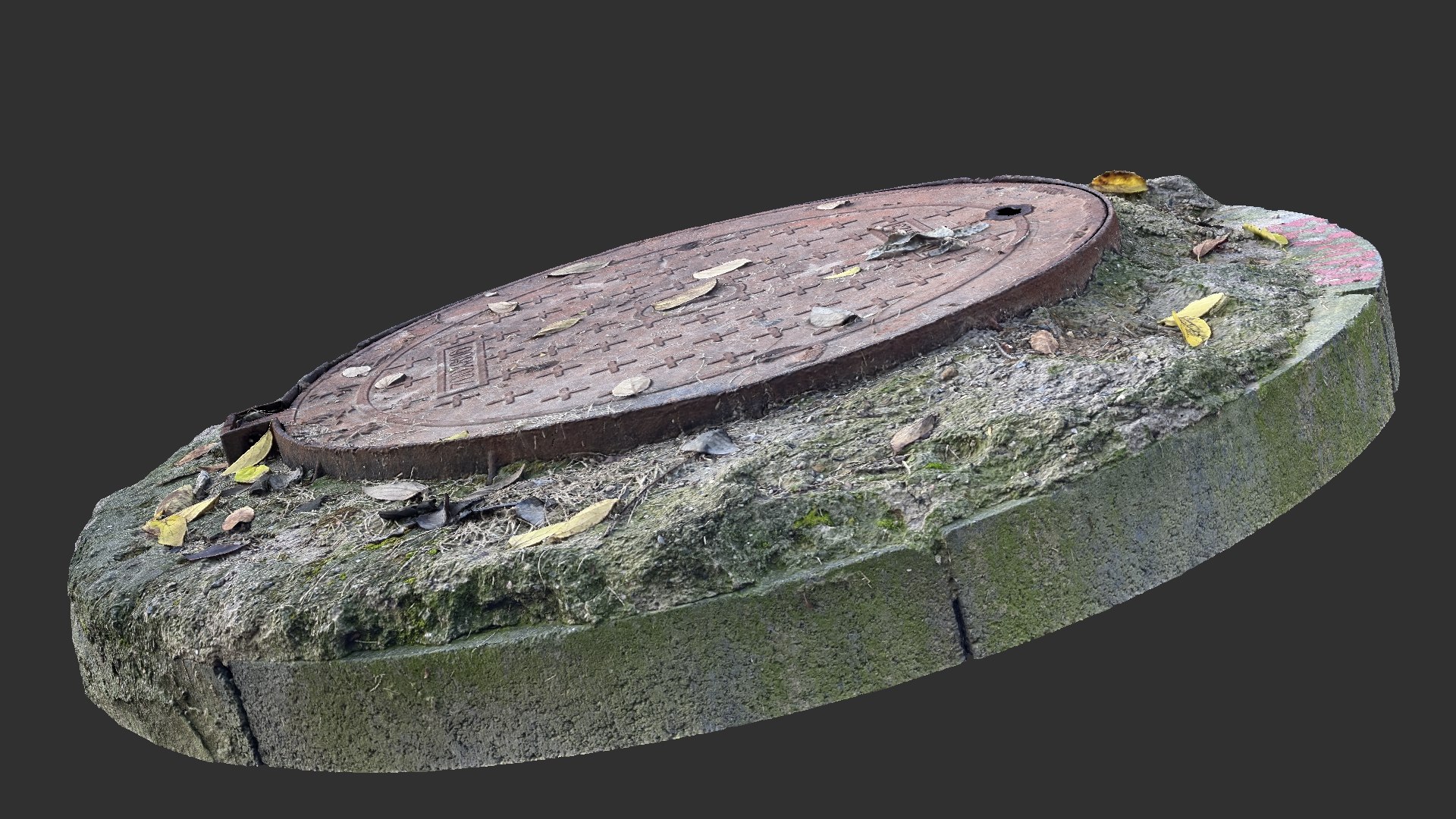 3D Manhole 3d Scan - TurboSquid 2005012