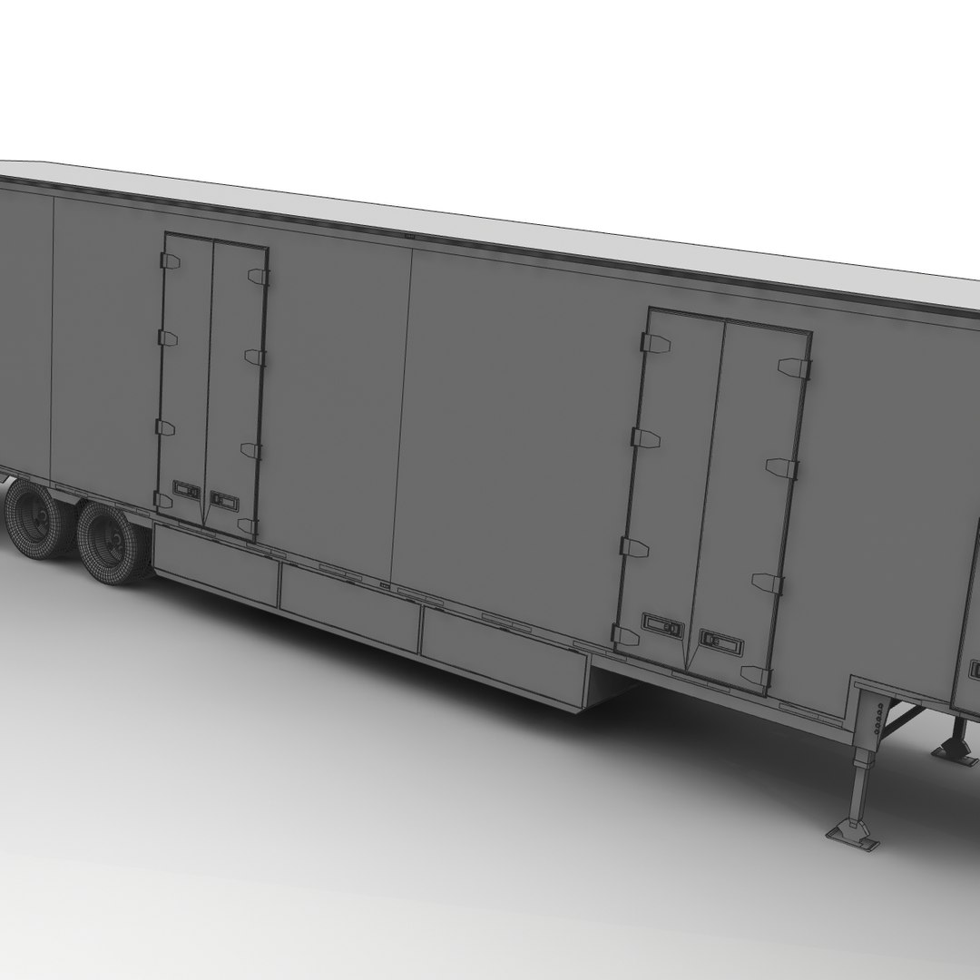 3d Moving Van Model