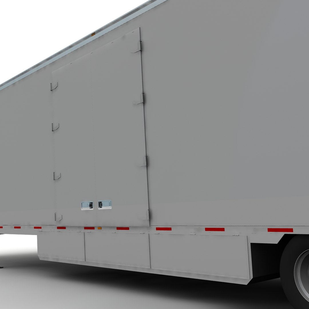 3d Moving Van Model