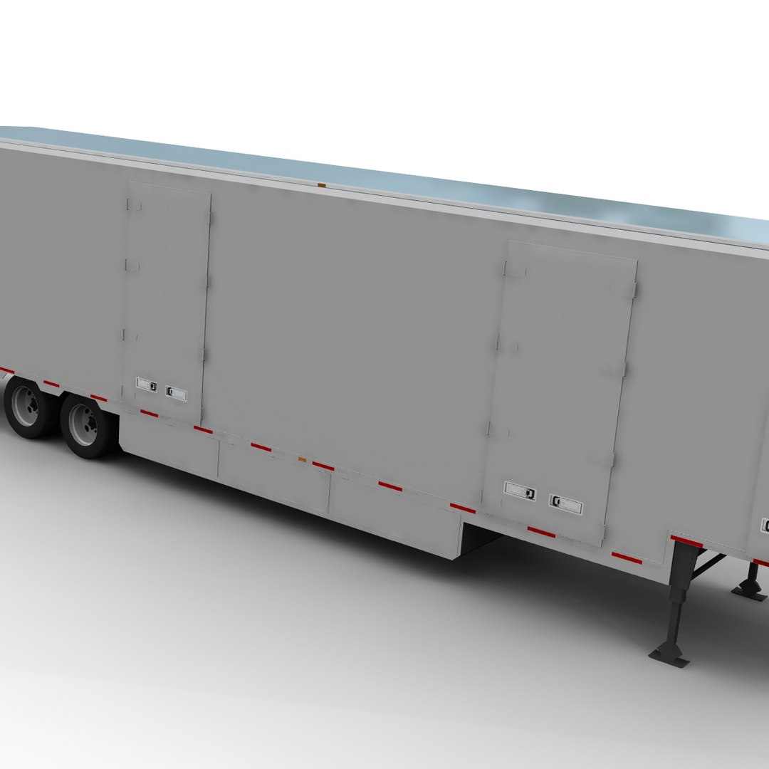 3d Moving Van Model
